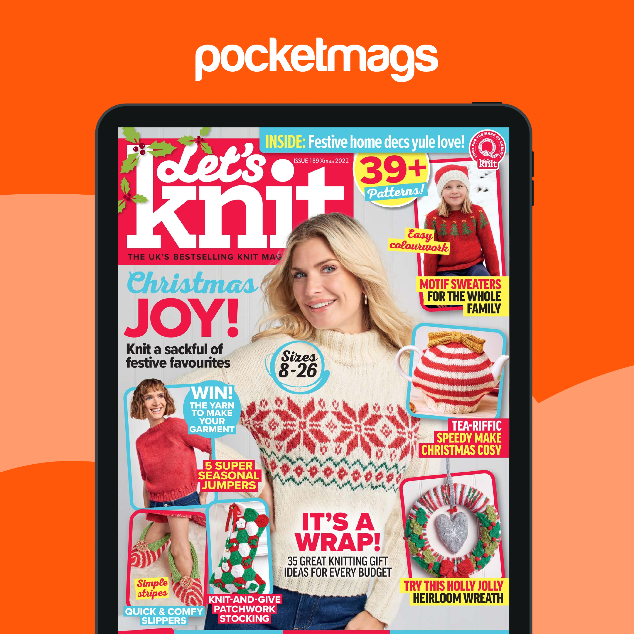 Let's Knit Magazine - Xmas special 22 Back Issue