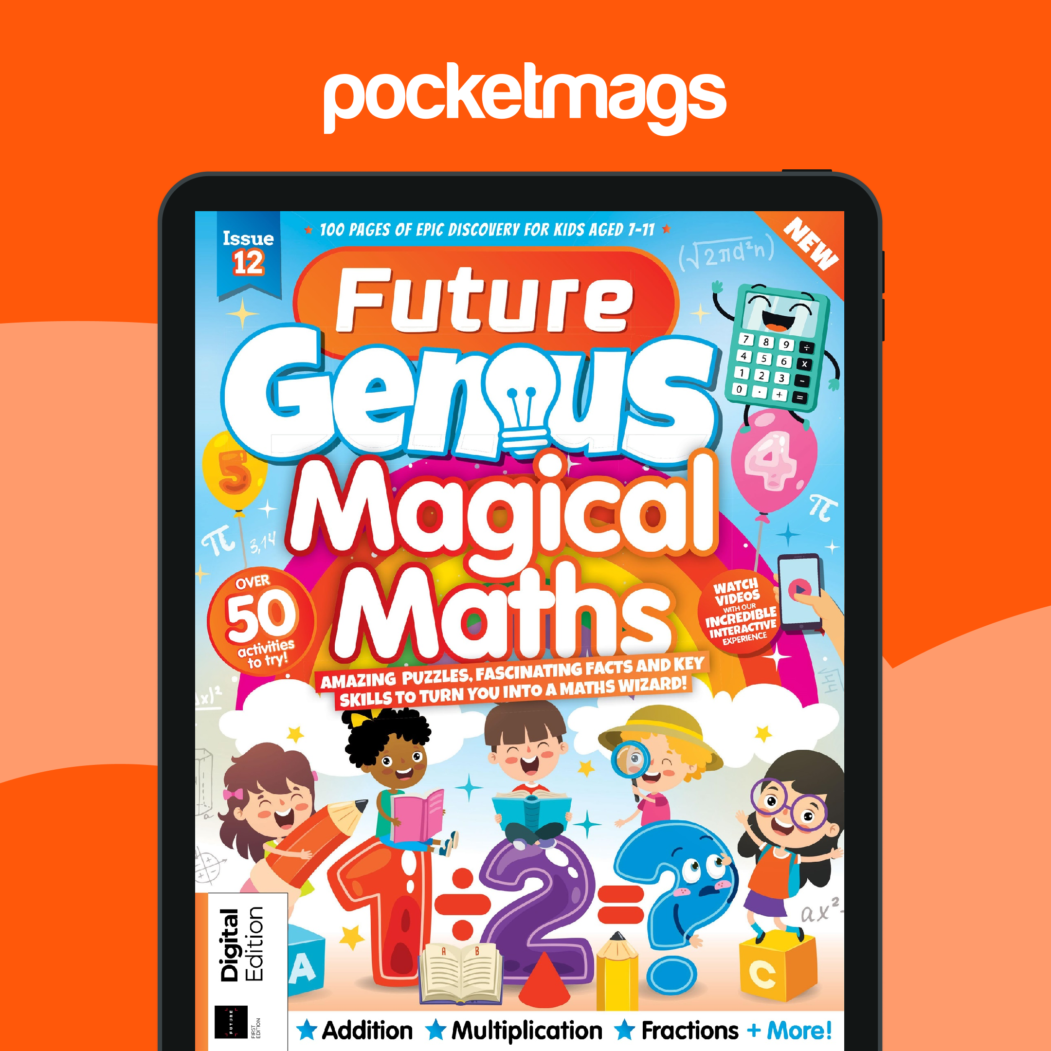 Future Genius Bookazine - Future Genius Magical Maths Issue 12 Back Issue