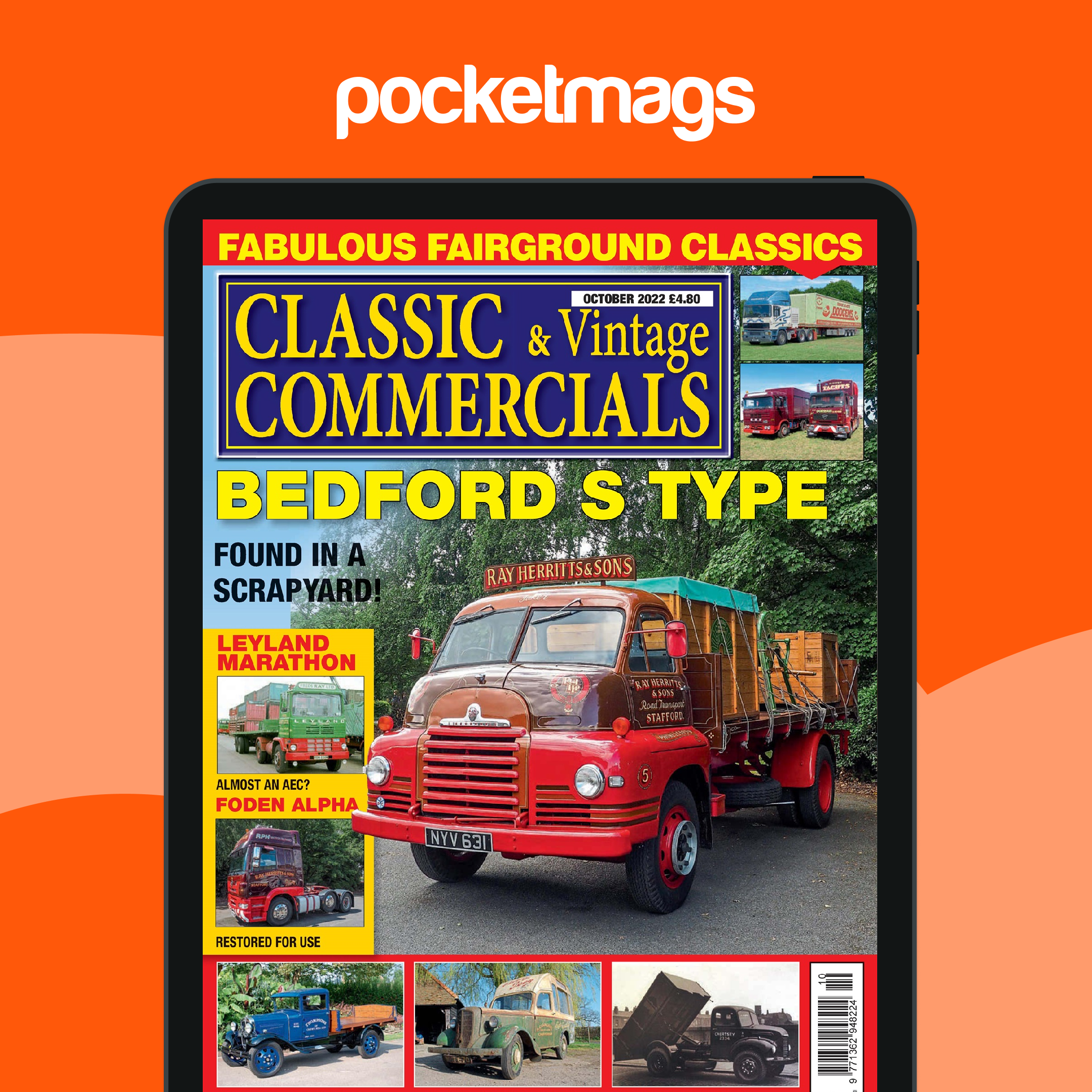 Classic & Vintage Commercials Magazine - Oct-22 Back Issue