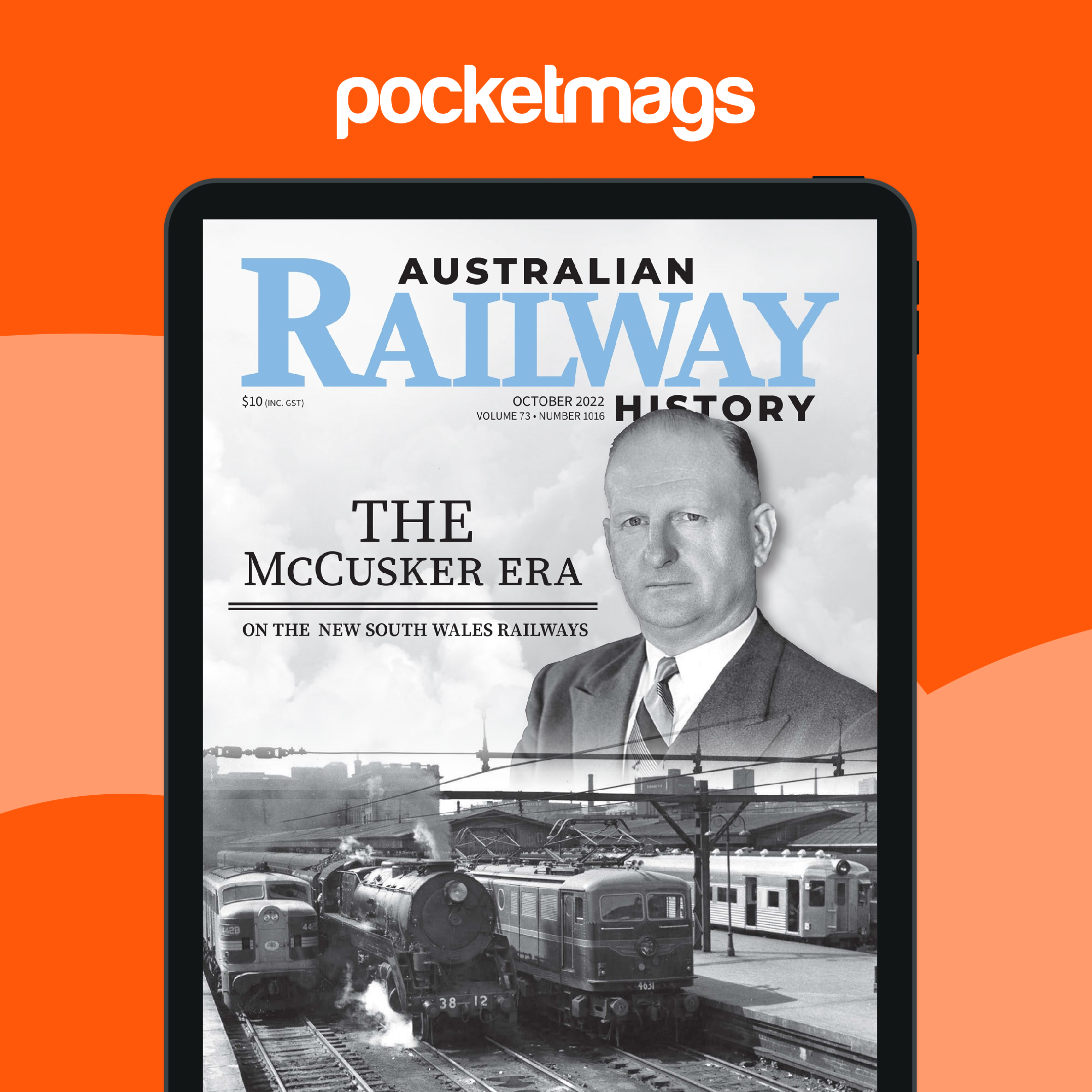Australian Railway History Magazine - October 2022 Back Issue