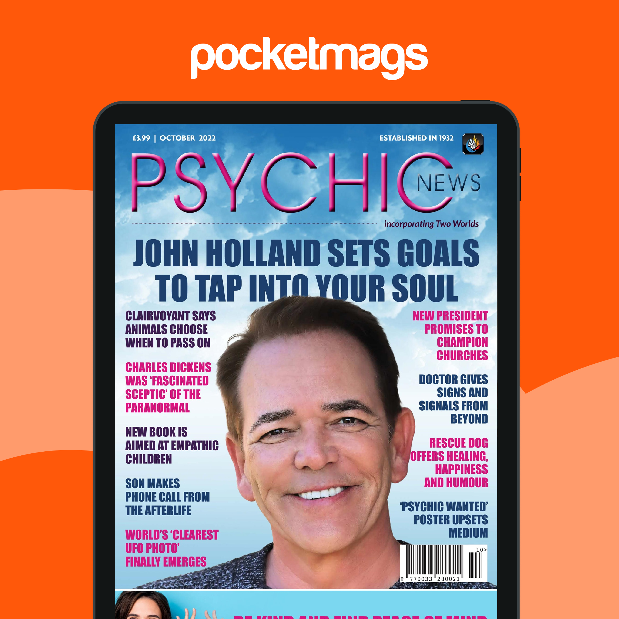 Psychic News Magazine - October 2022 Back Issue