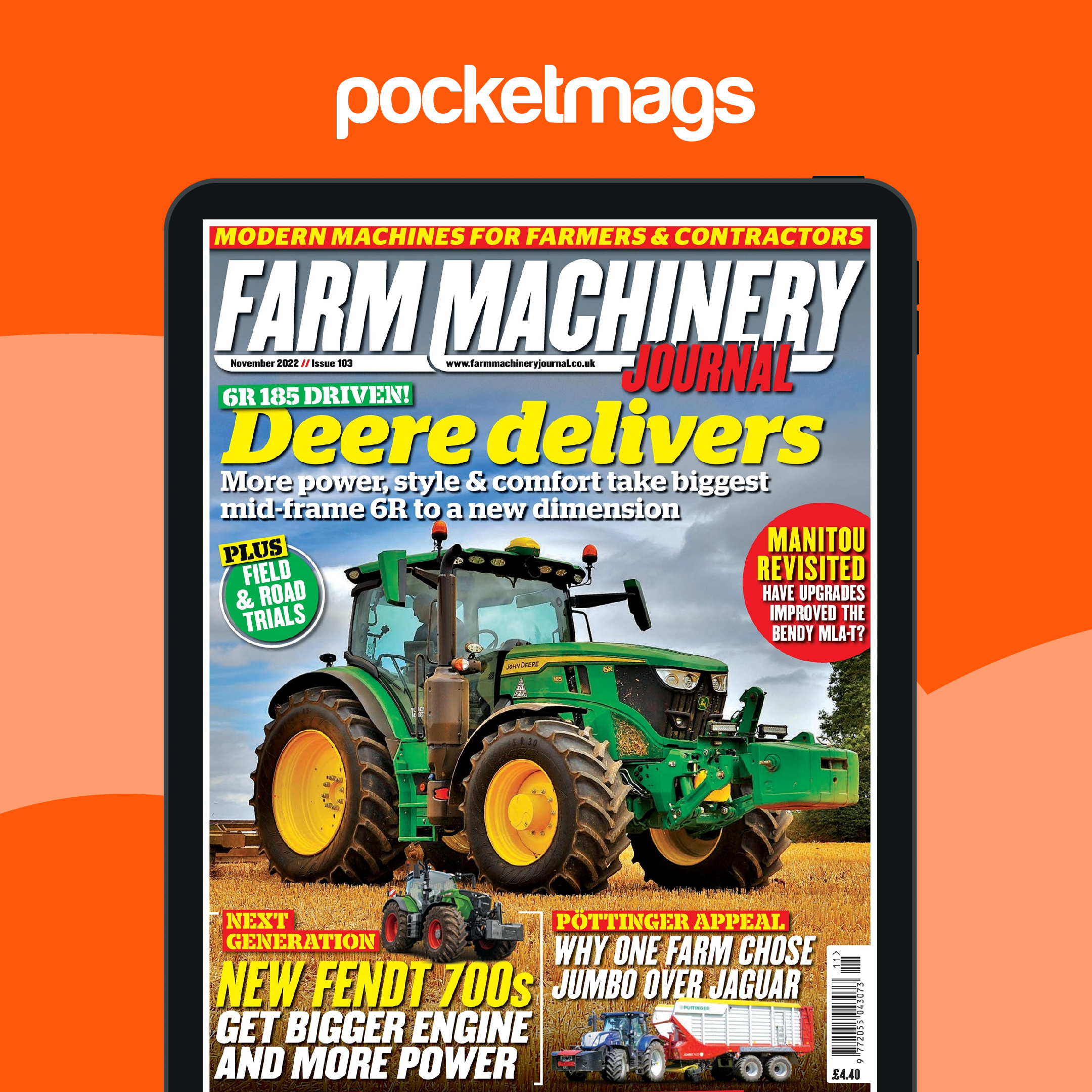 Farm Machinery Journal Magazine - November 2022 Back Issue