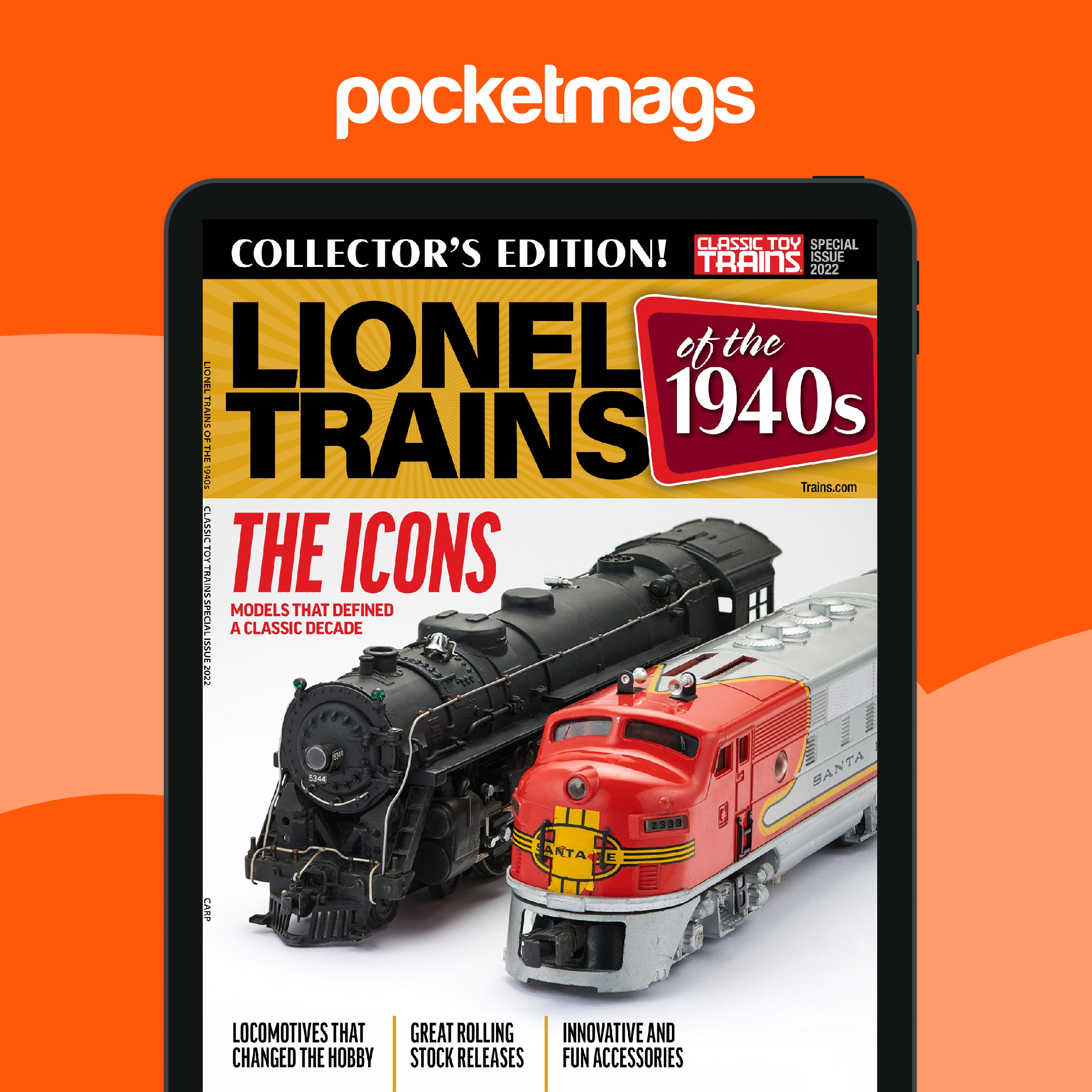 Classic Toy Trains Magazine - Lionel Trains 1940s Edición especial