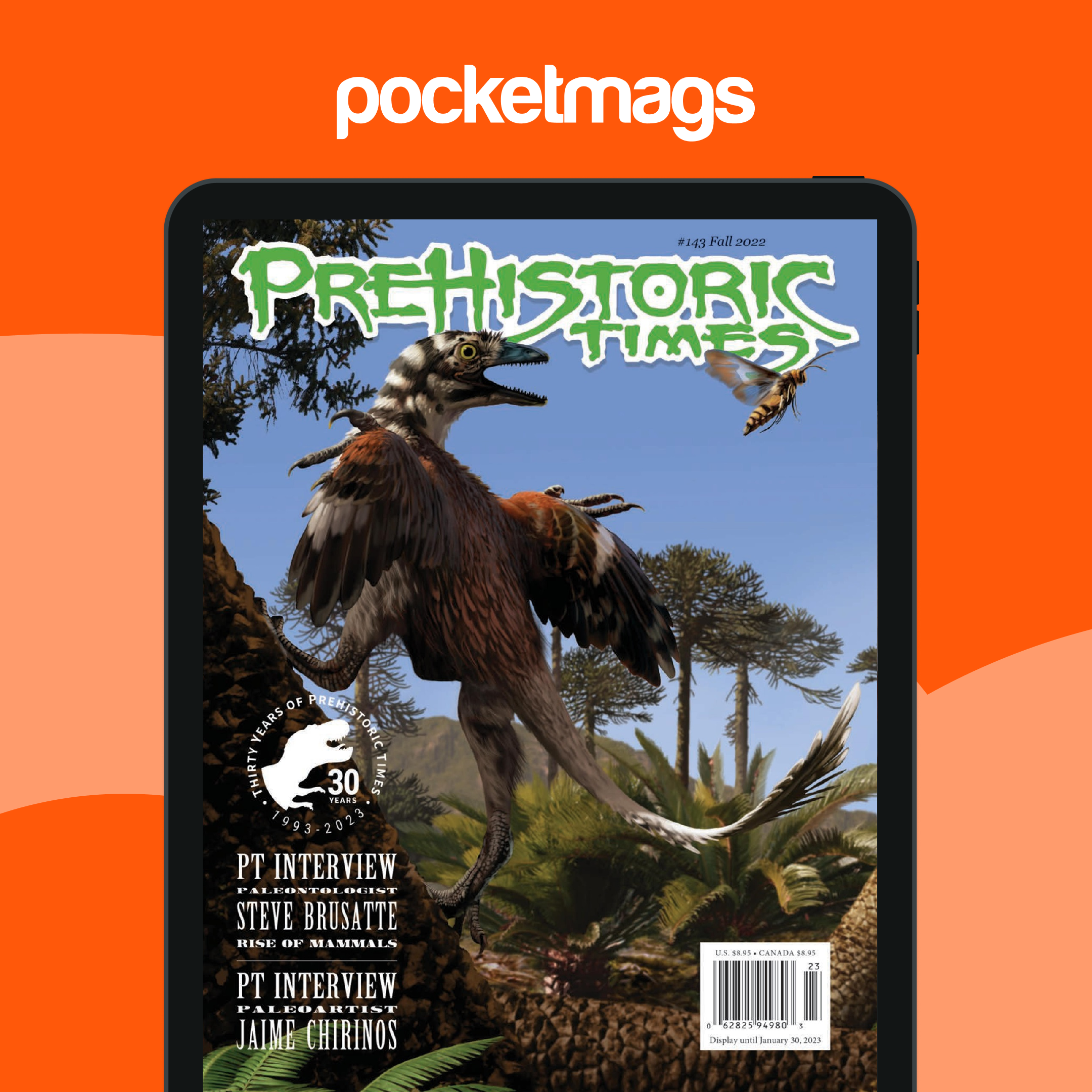 Prehistoric Times Magazine - #143 Fall 2022 Back Issue