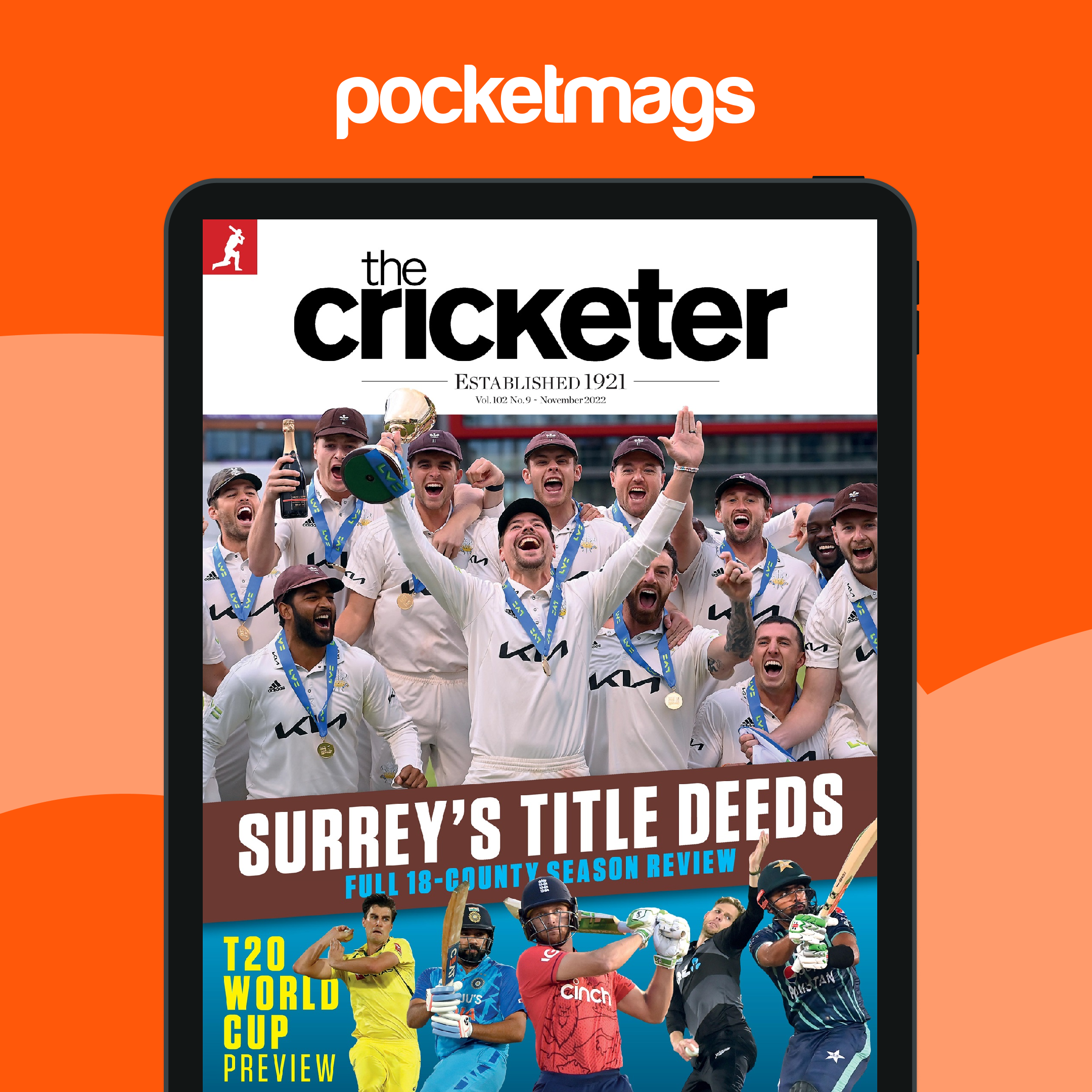 The Cricketer Magazine - November 2022 Back Issue