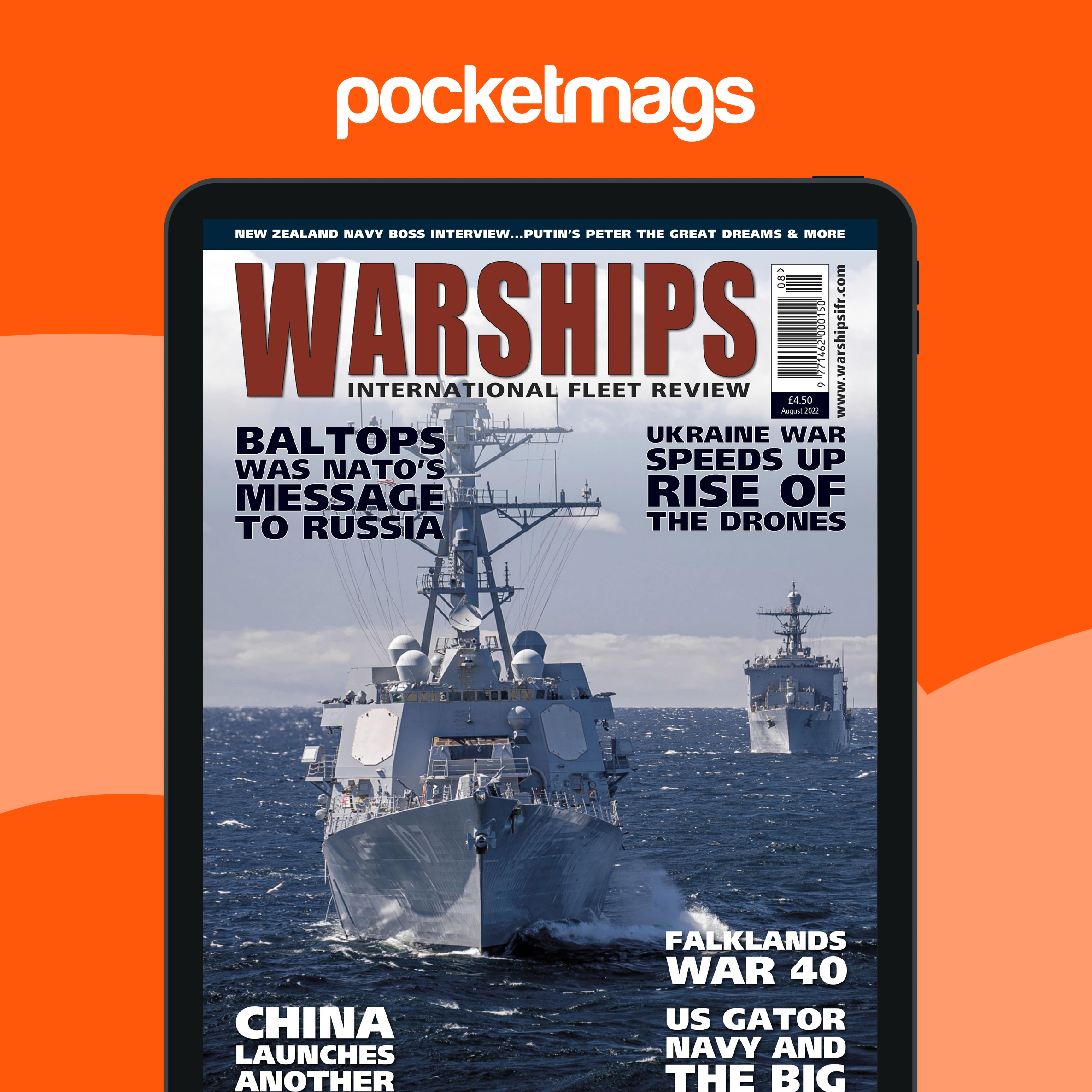 Warships International Fleet Review Magazine - August 2022 Edizione ...
