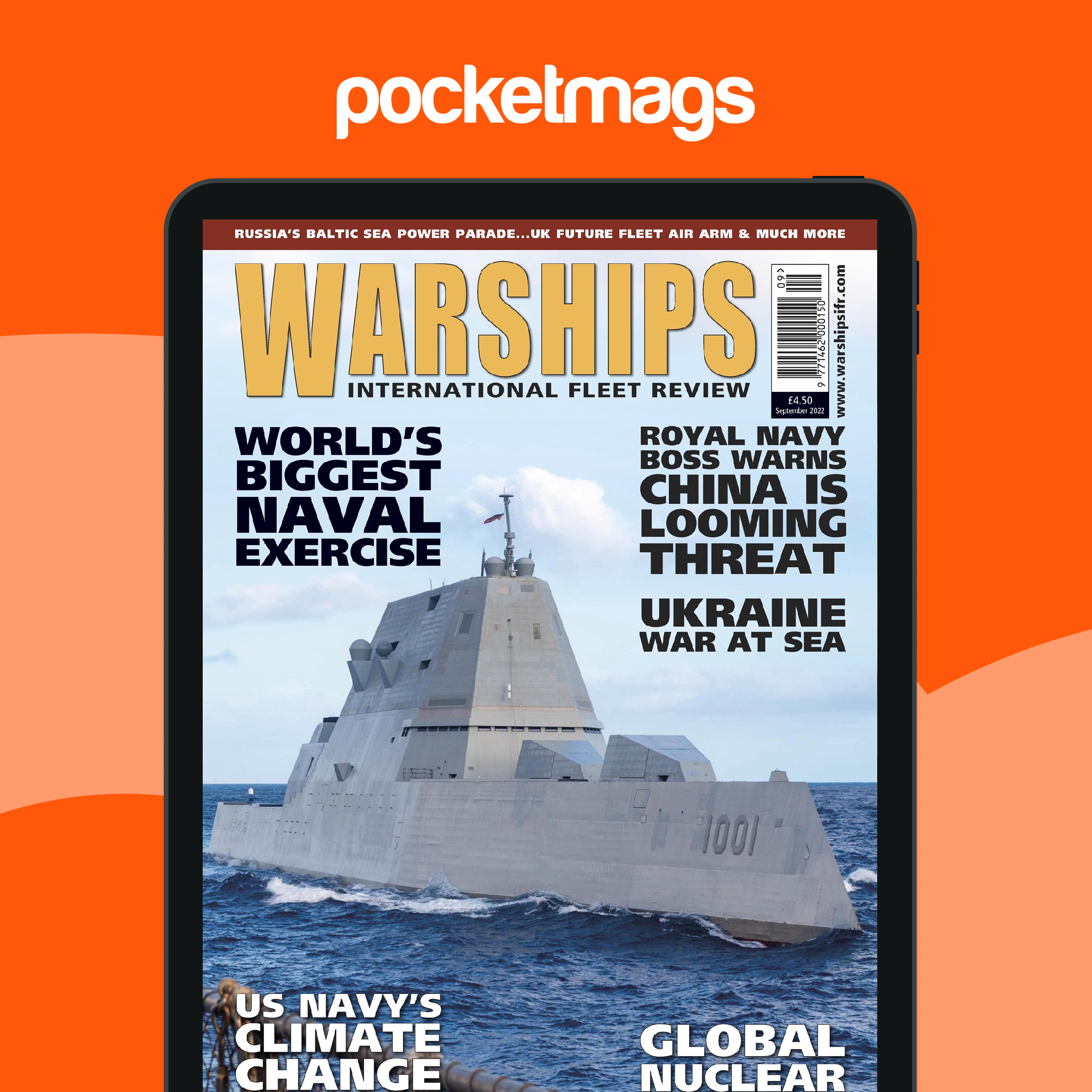 Warships International Fleet Review Magazine - September 2022 Back Issue
