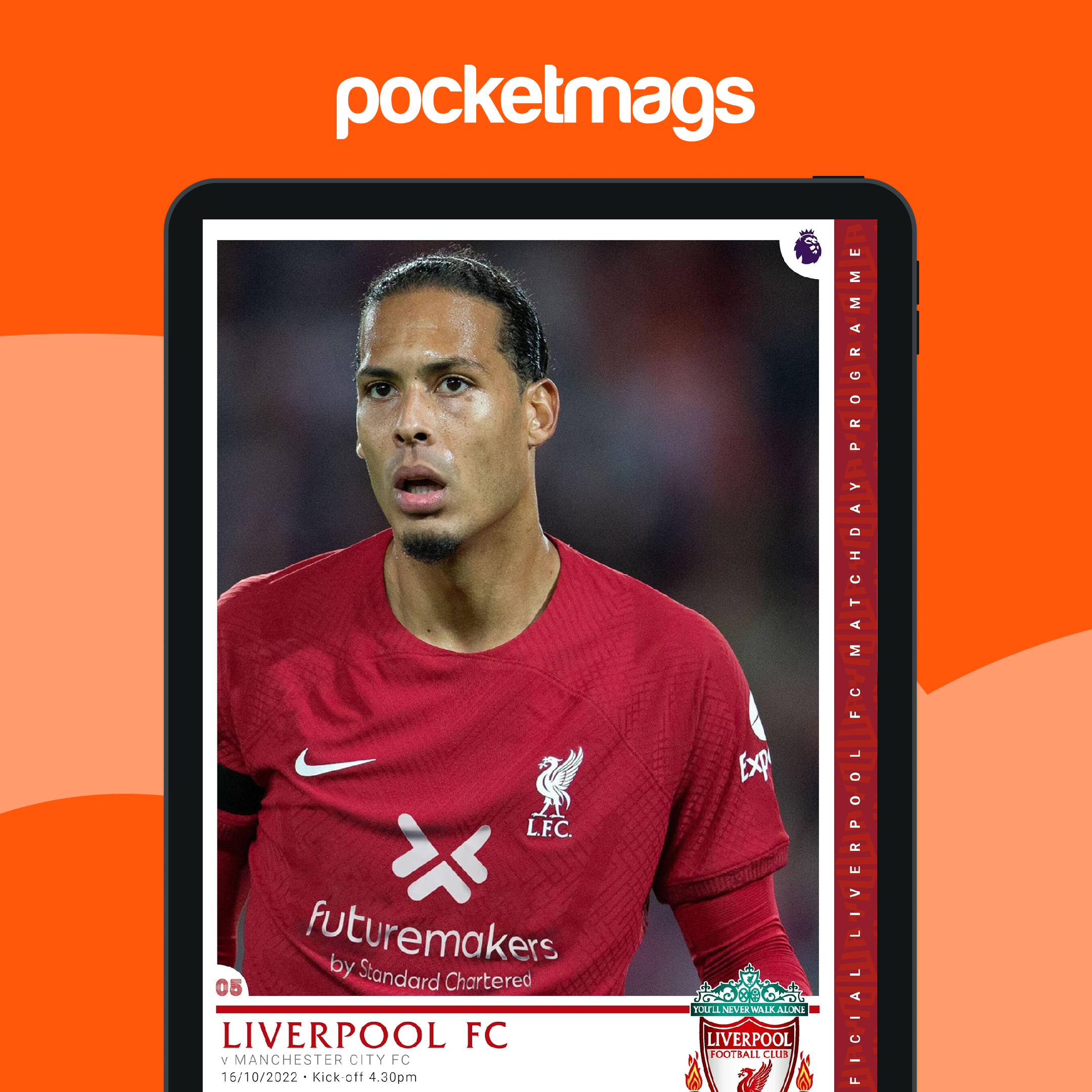 Liverpool FC Programmes - vs Manchester City 22/23 Edição anterior