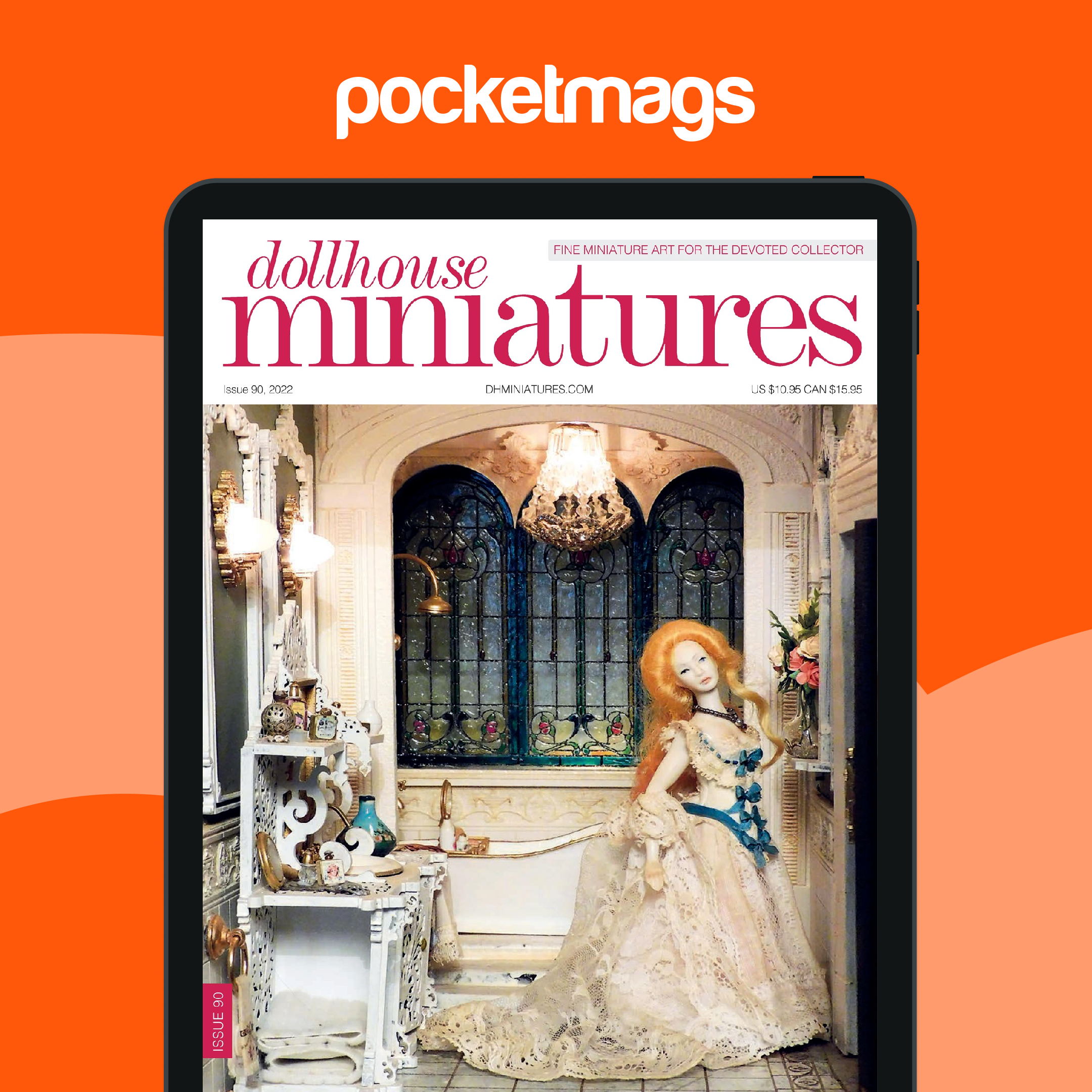 Dollhouse Miniatures Magazine - Issue 90 Back Issue
