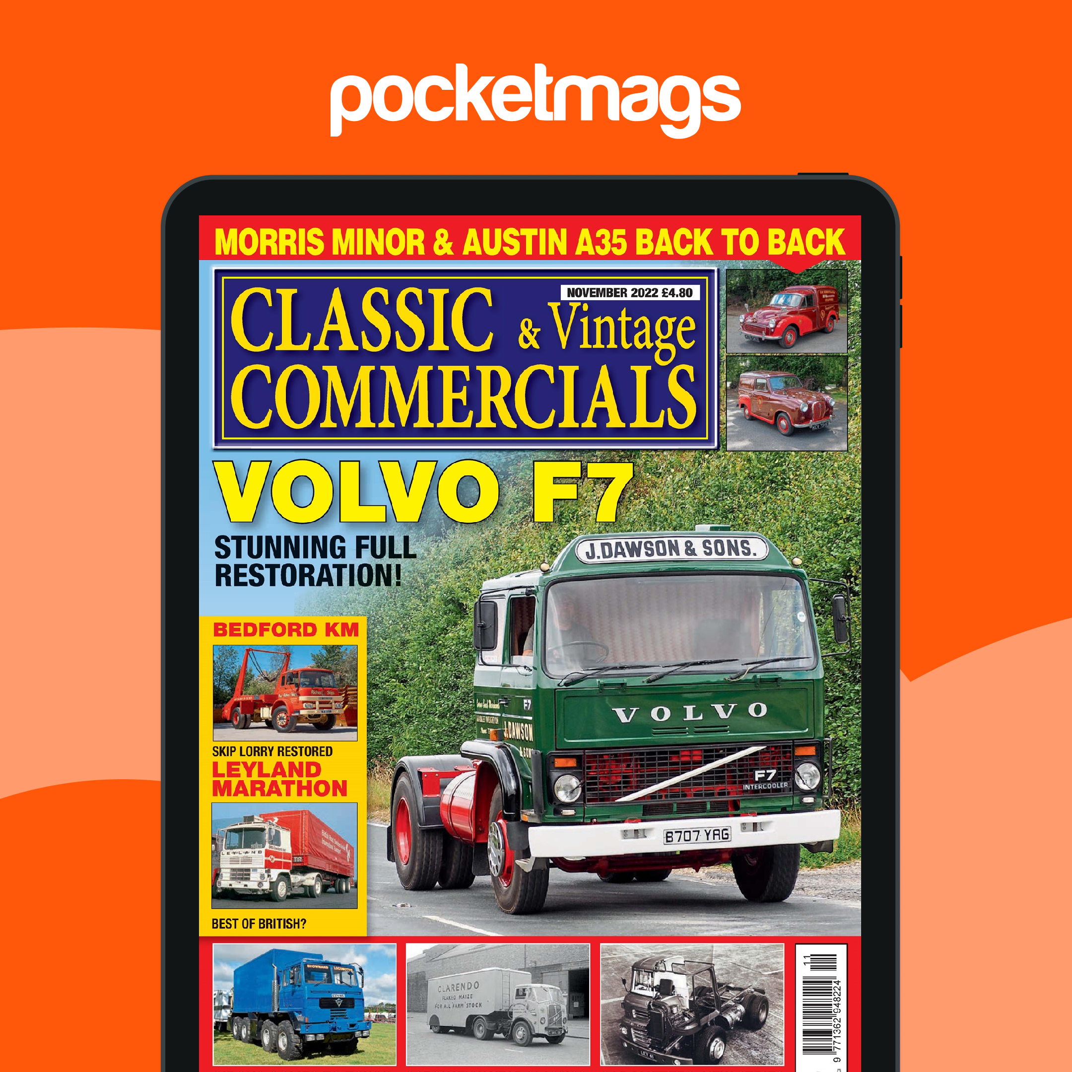 Classic & Vintage Commercials Magazine - Nov-22 Back Issue