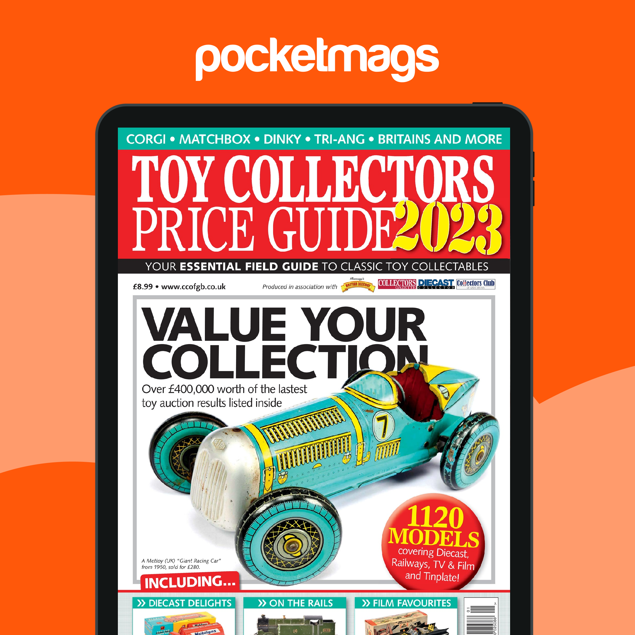 Toy Collectors Price Guide Magazine - Price Guide 2023 Edição anterior