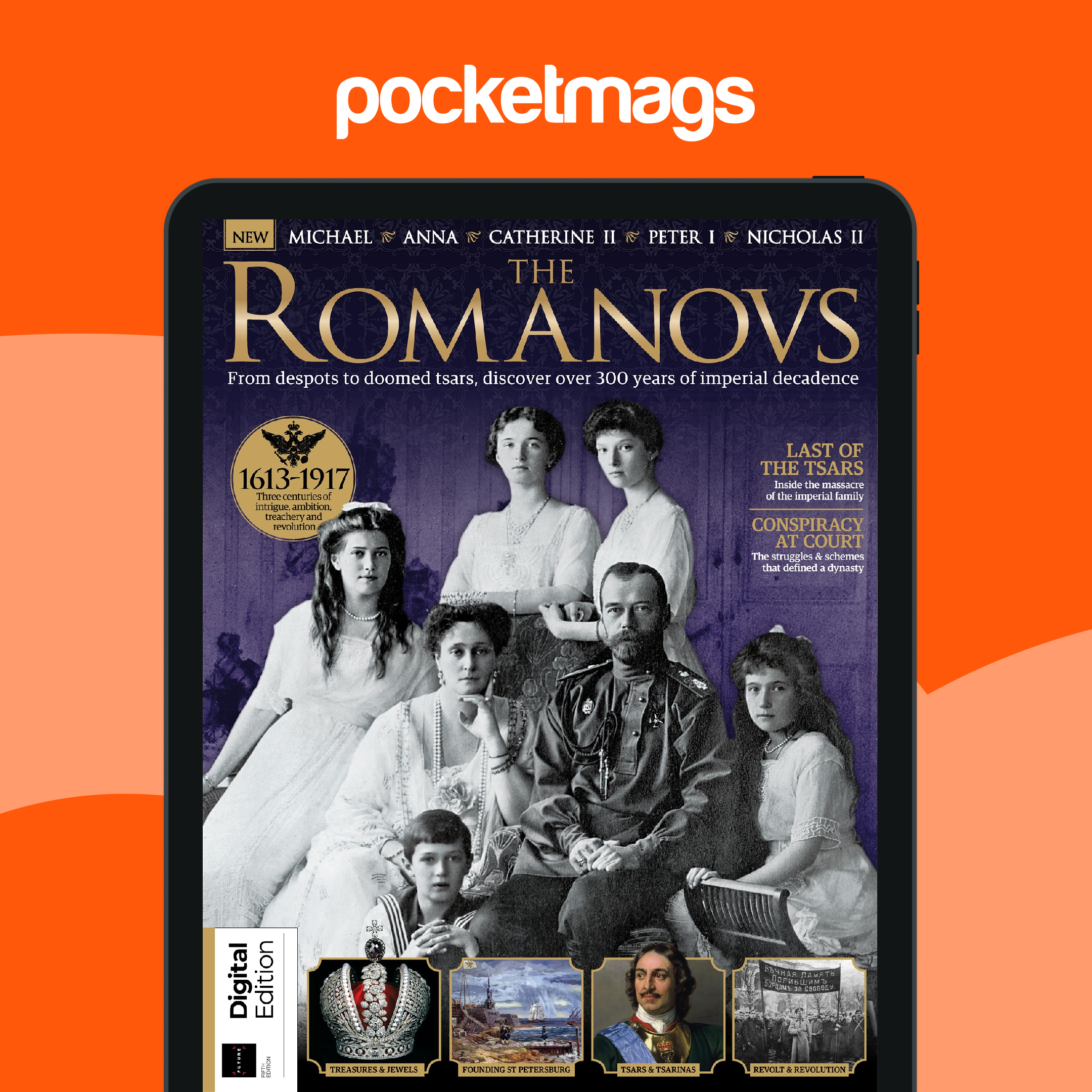 The History Anthology Magazine - All About History Romanovs Fifth ...