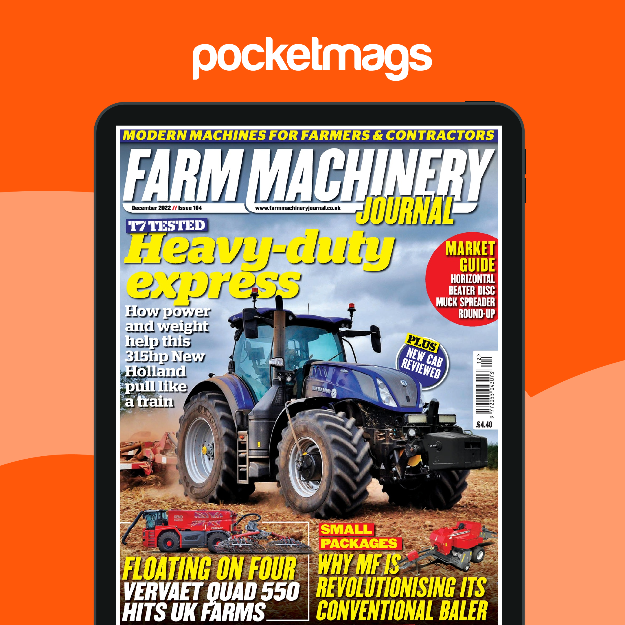 Farm Machinery Journal Magazine - December 2022 Back Issue