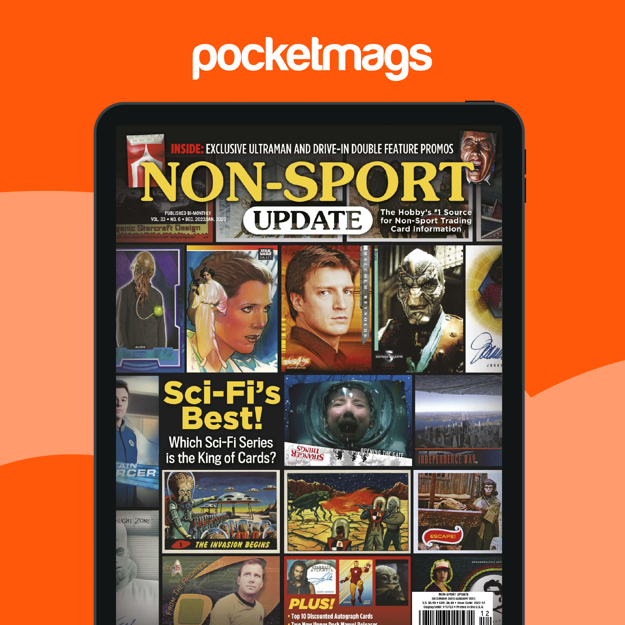Non-Sport Update Magazine - Dec Jan 22 Back Issue