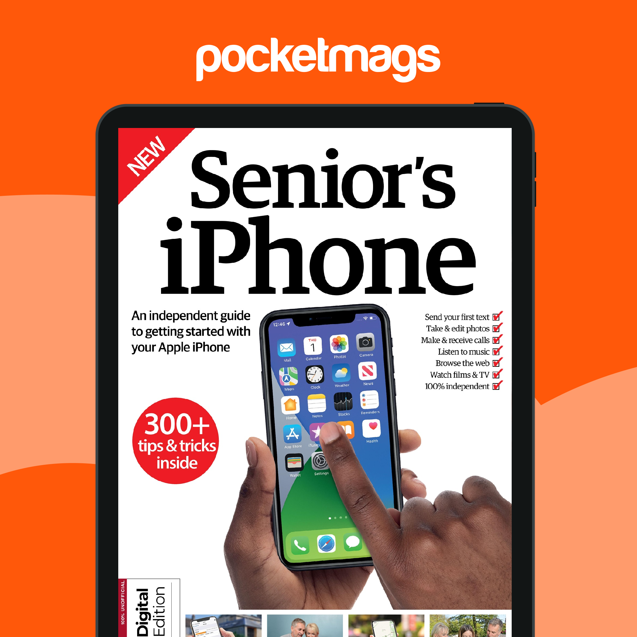 Technology Bookazine - Senior's Edition: iPhone Sixteenth Edition Back ...