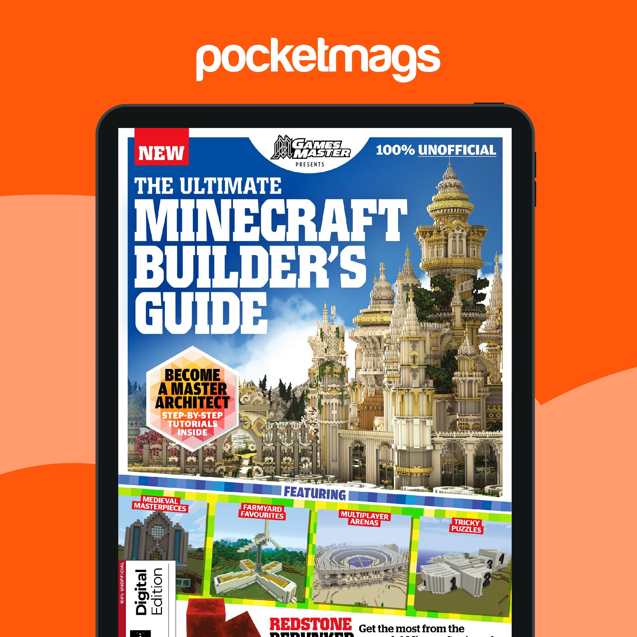 Gaming Bookazine - Ultimate Minecraft Builder's Guide Second Edition Back Issue