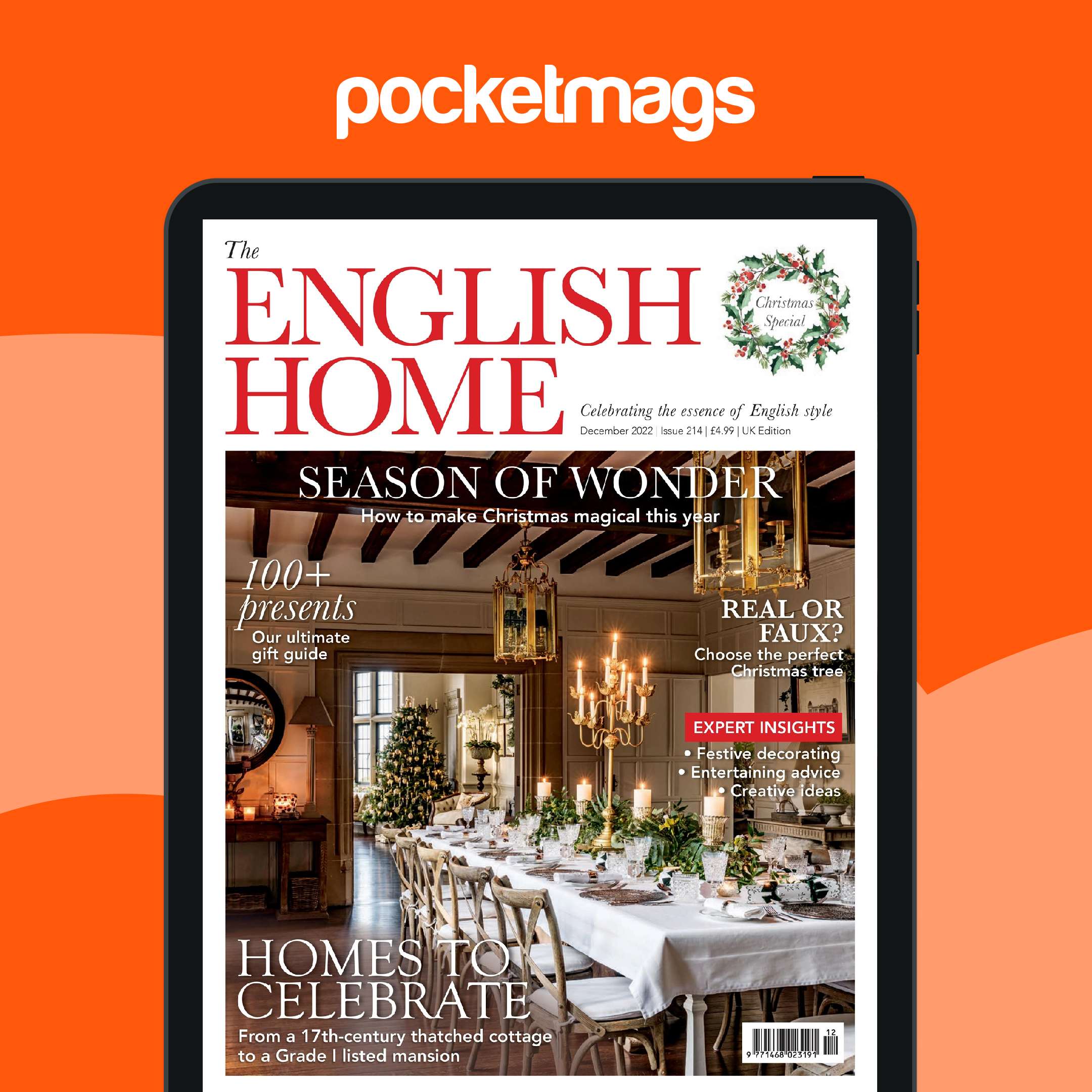 The English Home Magazine - December 2022 Back Issue