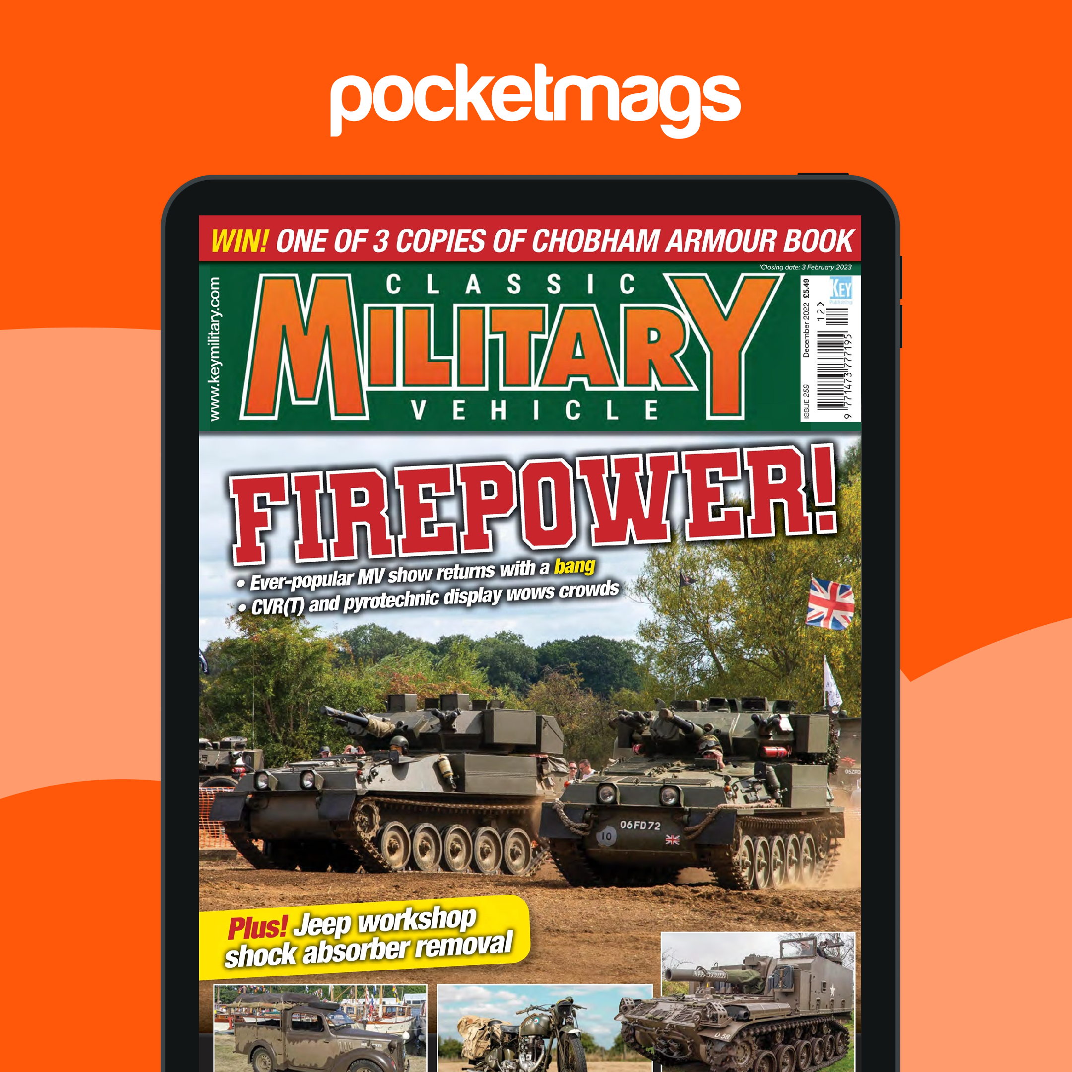 Classic Military Vehicle Magazine - December 2022 Edición anterior