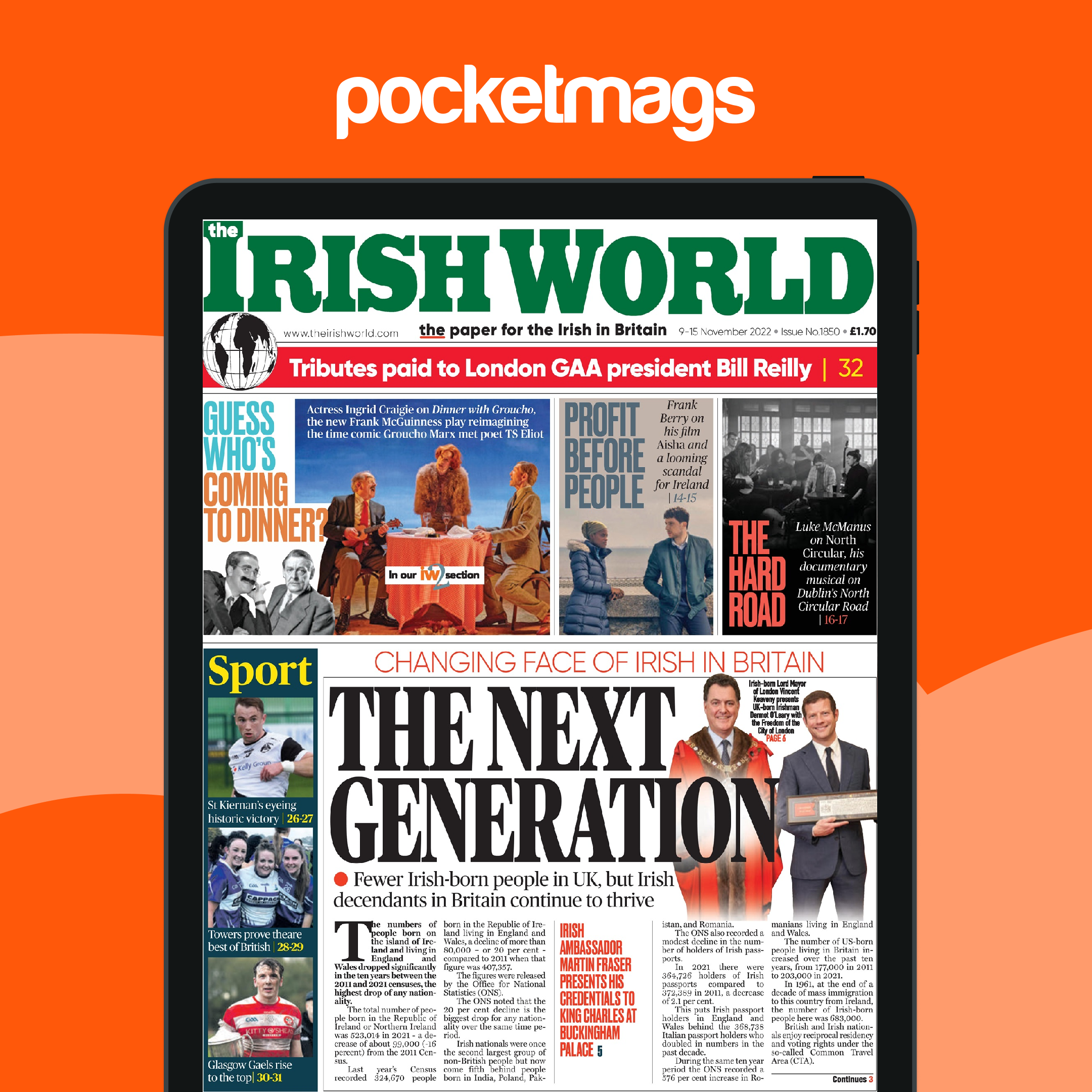 Irish World Magazine - 1850 Back Issue