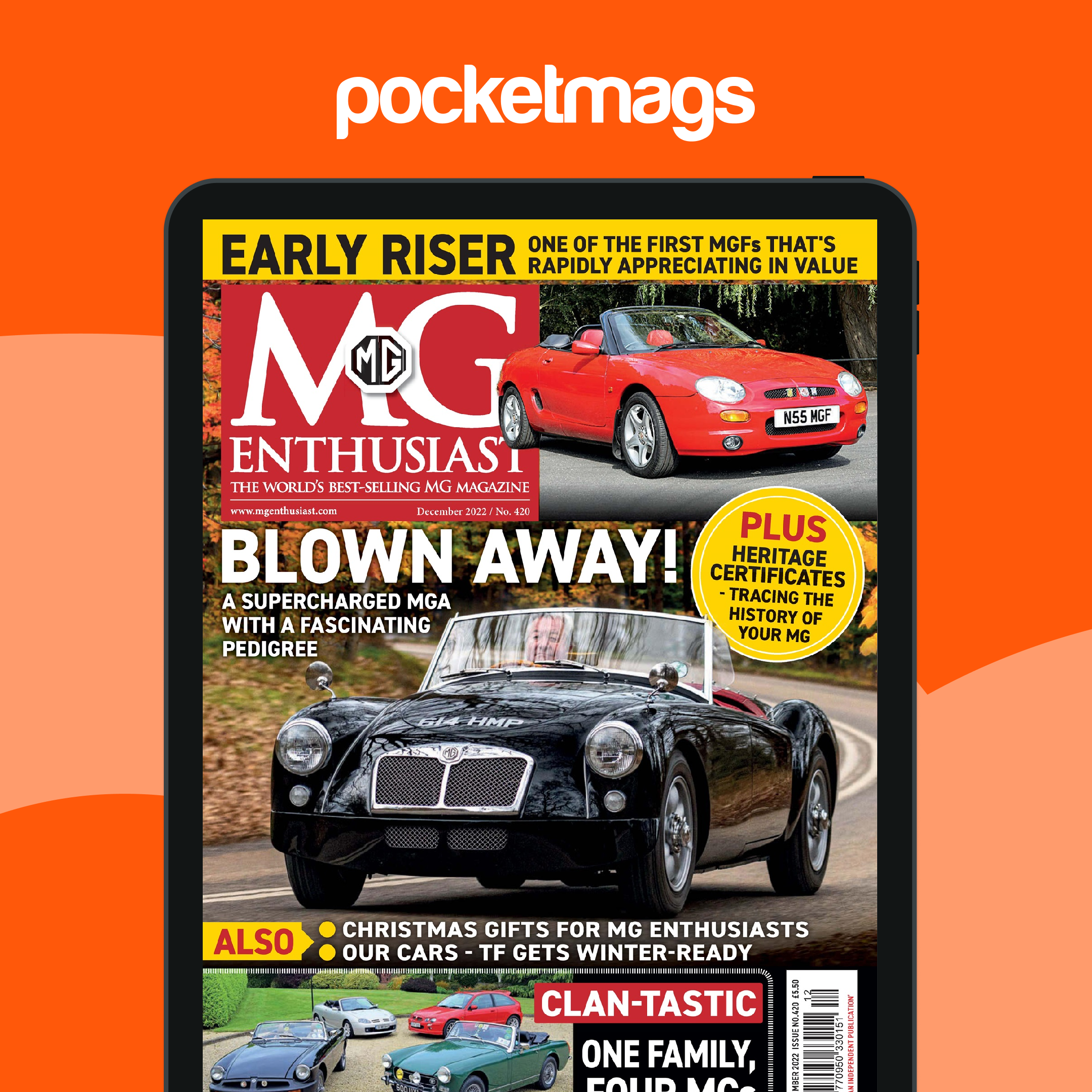 MG Enthusiast Magazine - Dec-22 Retour à l'édition précédente