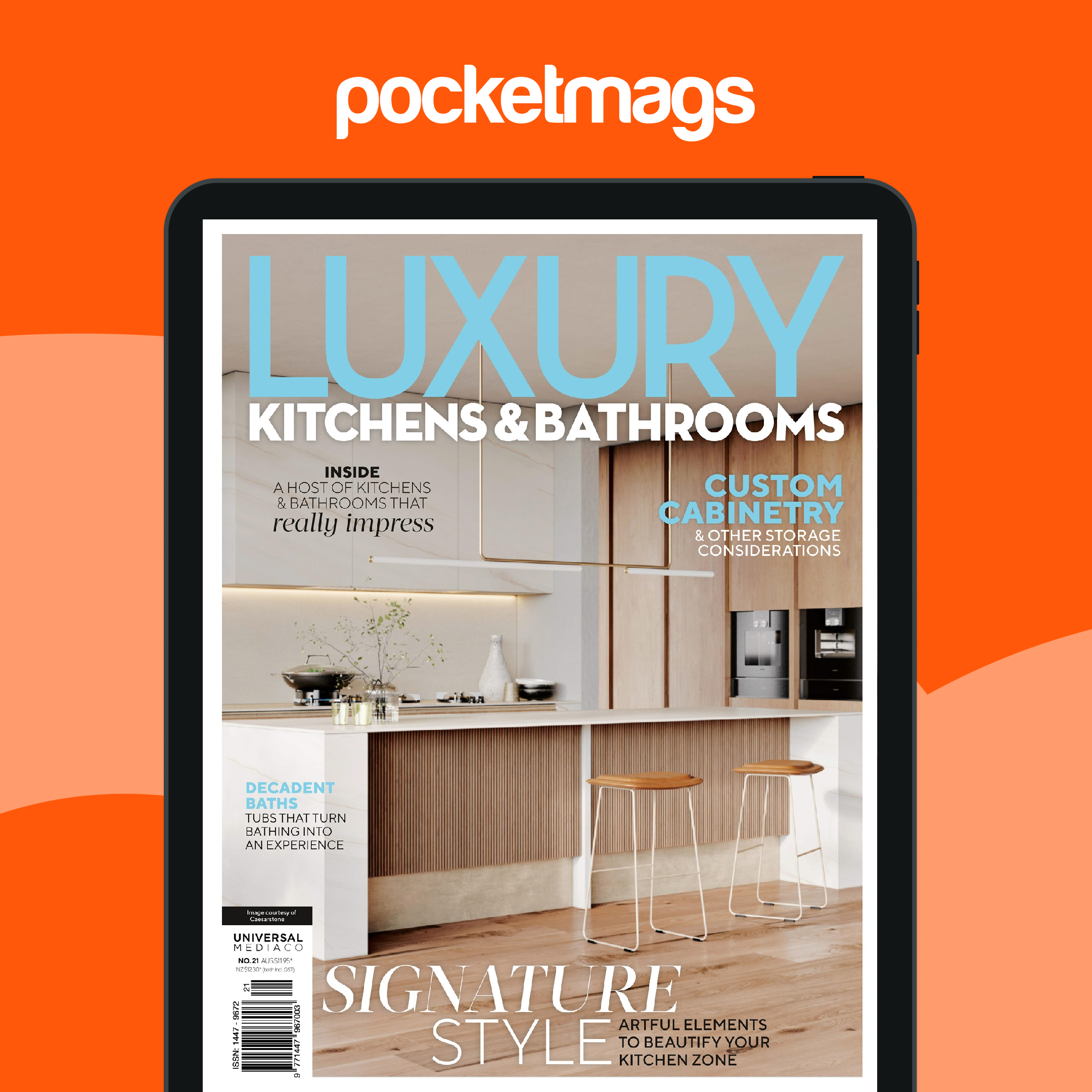 Luxury Kitchens and Bathrooms Magazine - 21 Back Issue