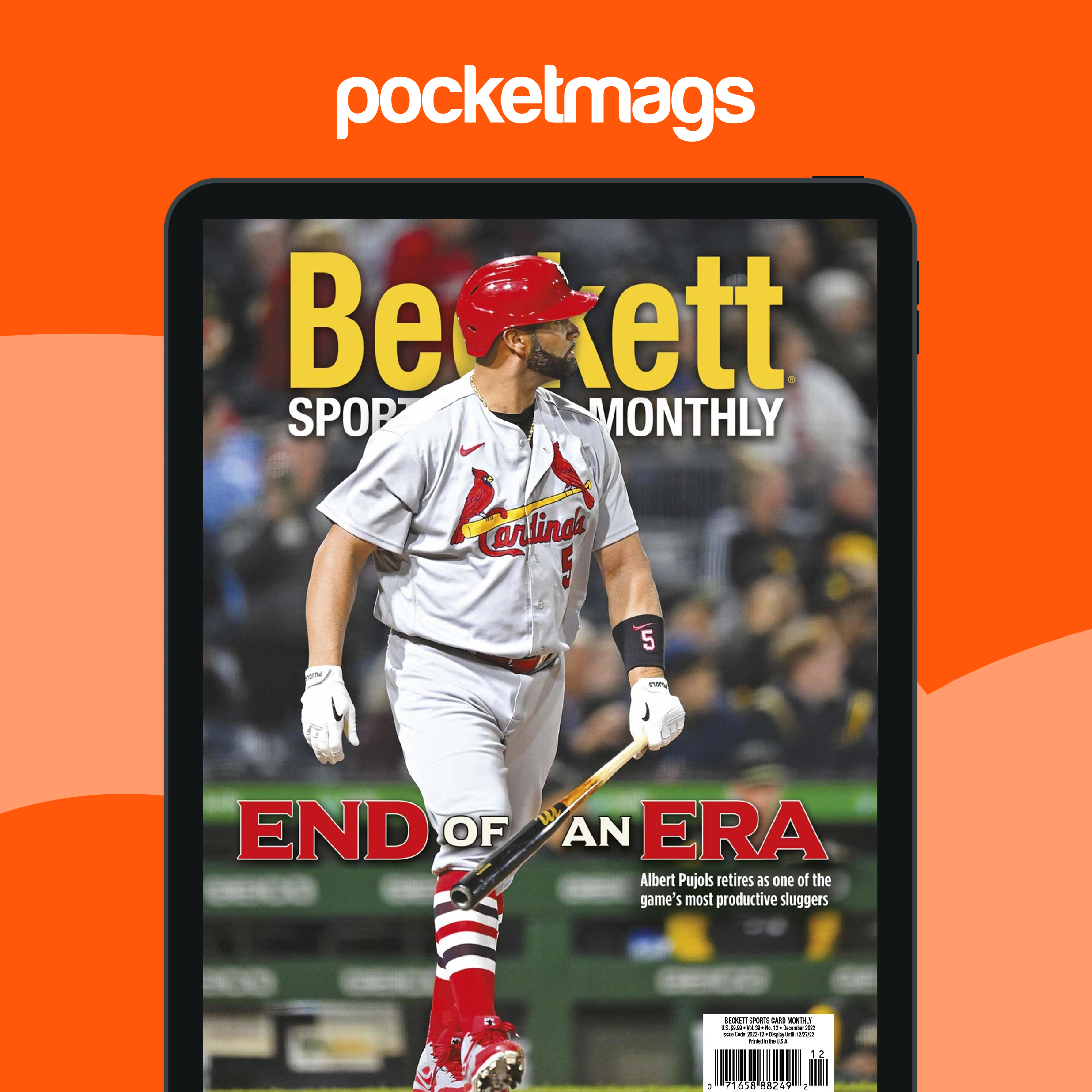 Sports Card Monthly Magazine Subscriptions and December 2022 Issue