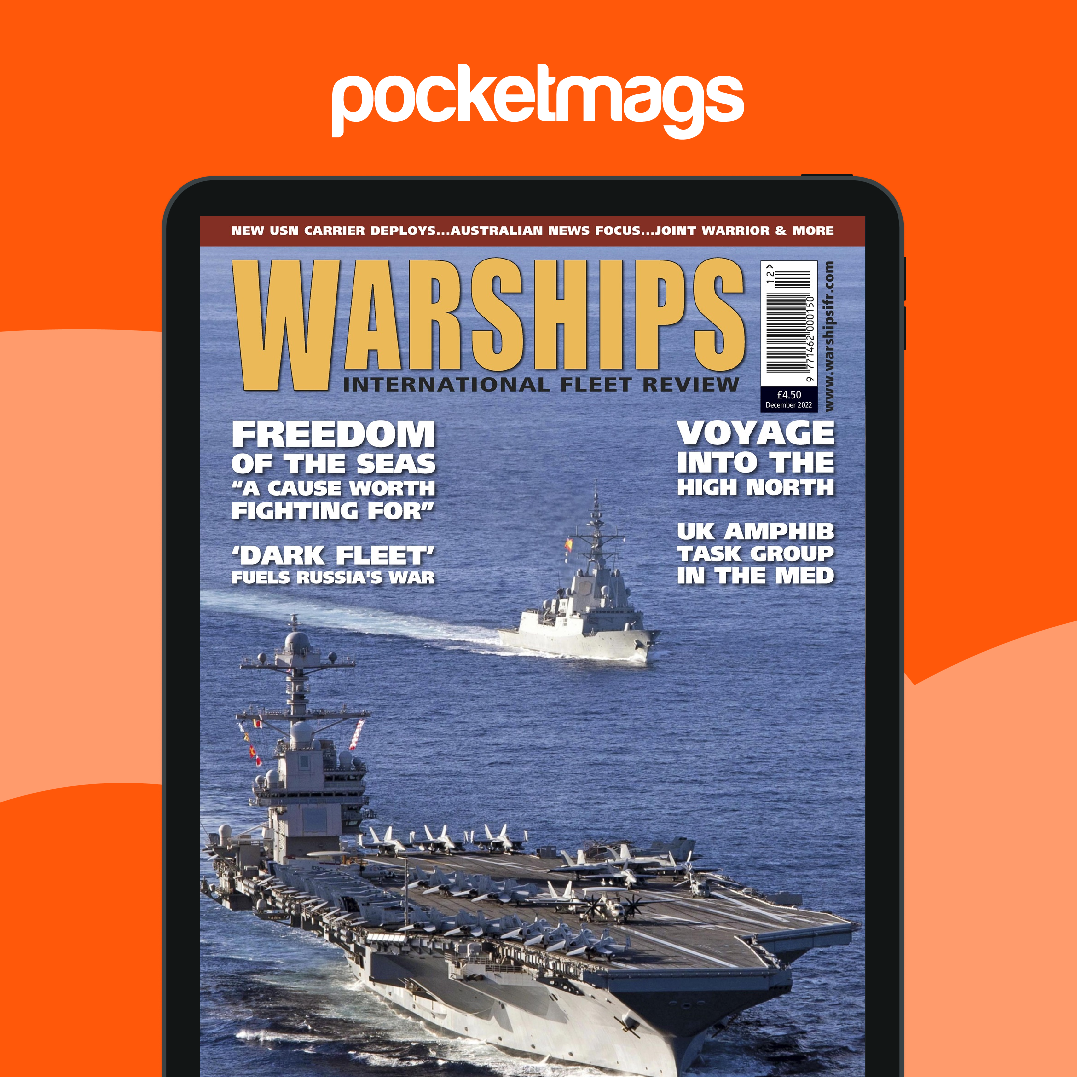 Warships International Fleet Review Magazine - December 2022 Back Issue