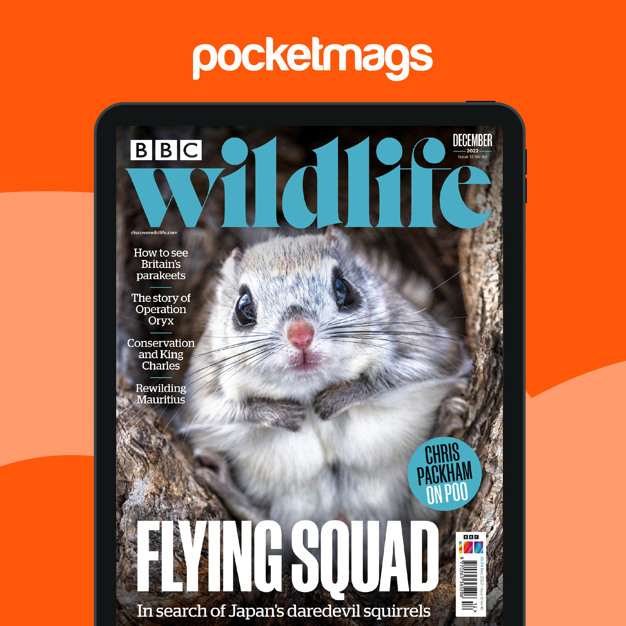 BBC Wildlife Magazine - Dec-22 Back Issue