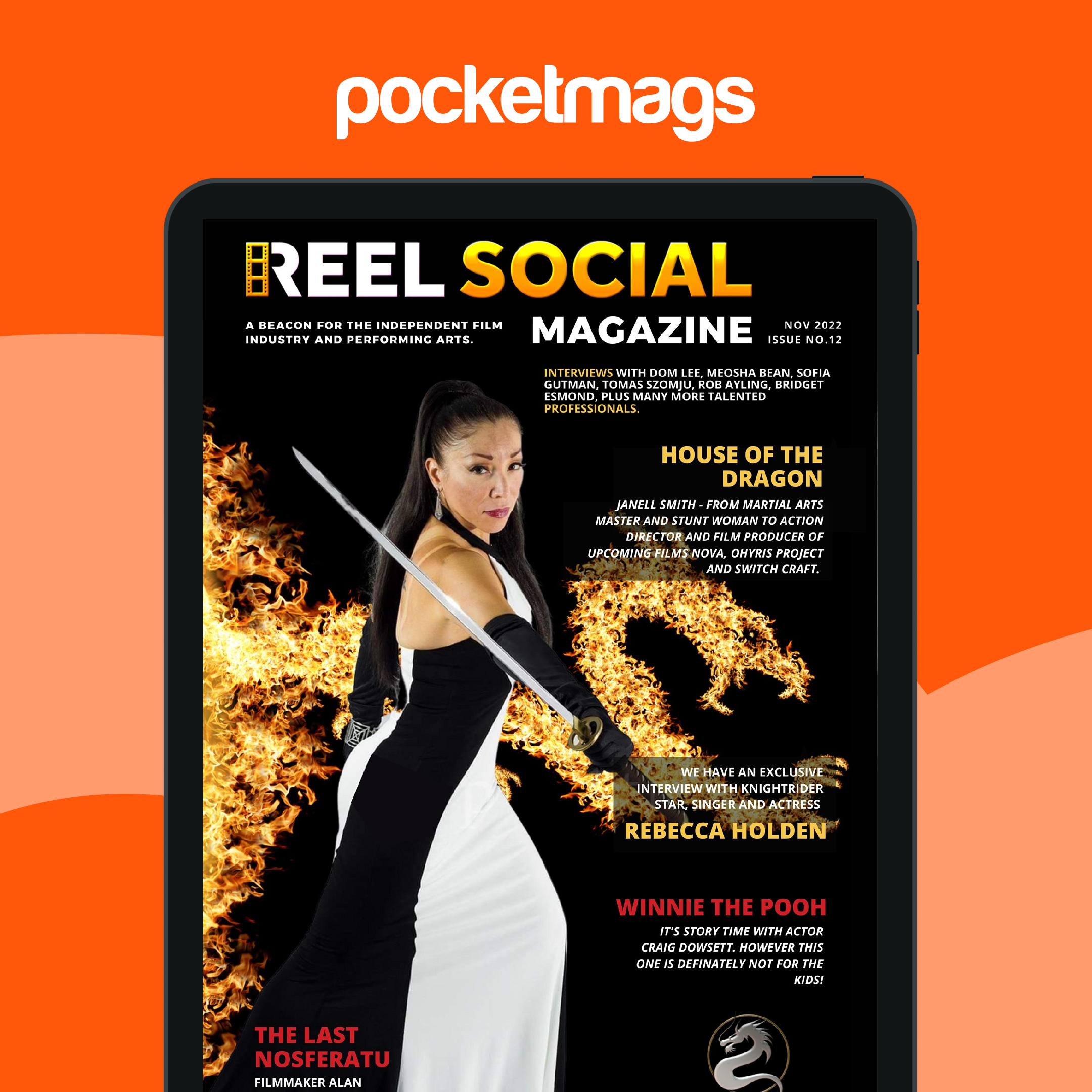 Reel Social Magazine Subscriptions and November 2022 Issue