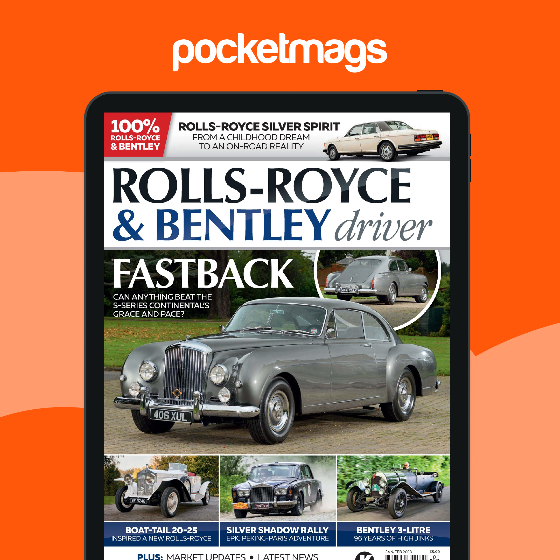 Rolls-Royce & Bentley Driver Magazine - Issue 34 - Jan/Feb Back Issue