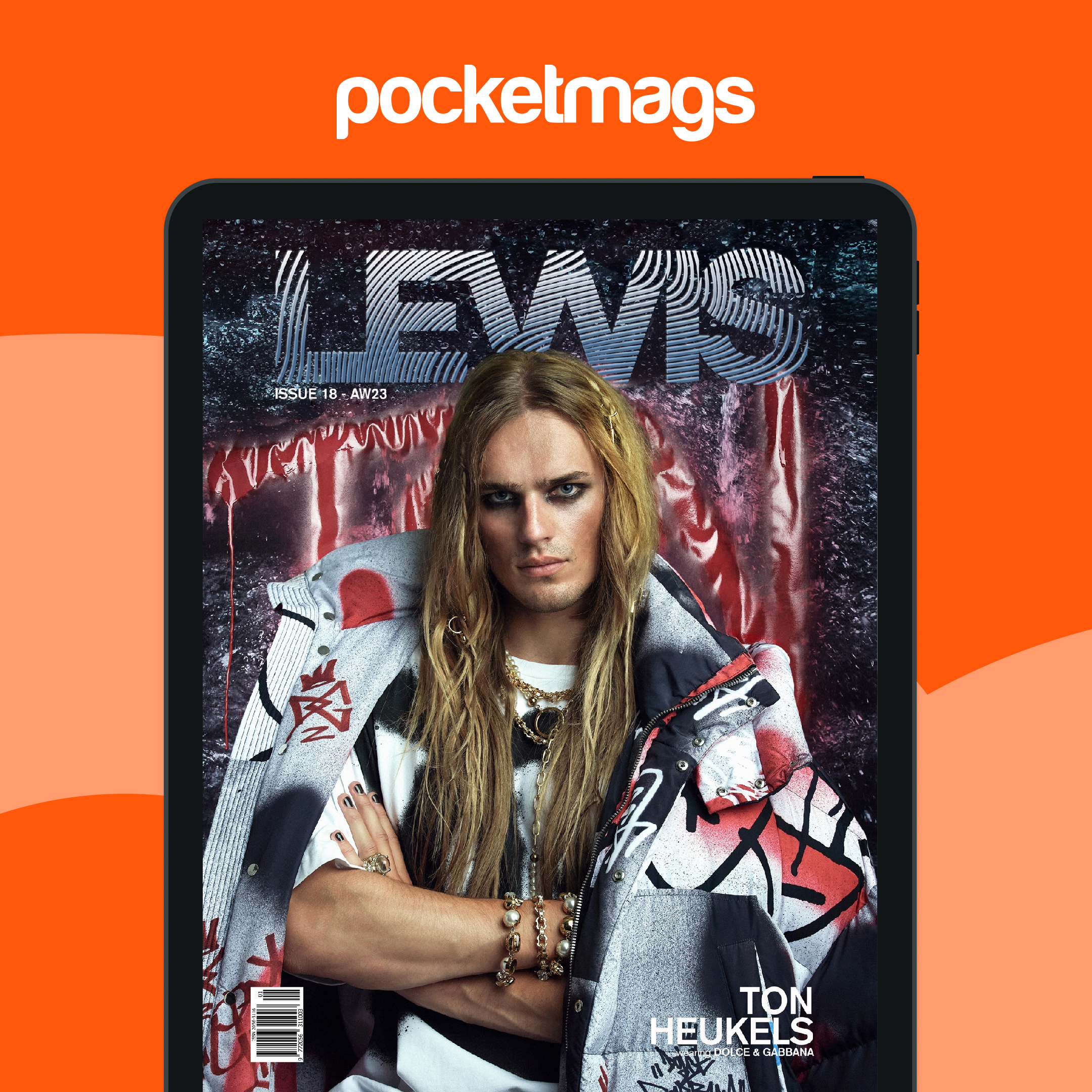 Lewis Magazine - LEWIS! 18 | TON HEUKELS Back Issue