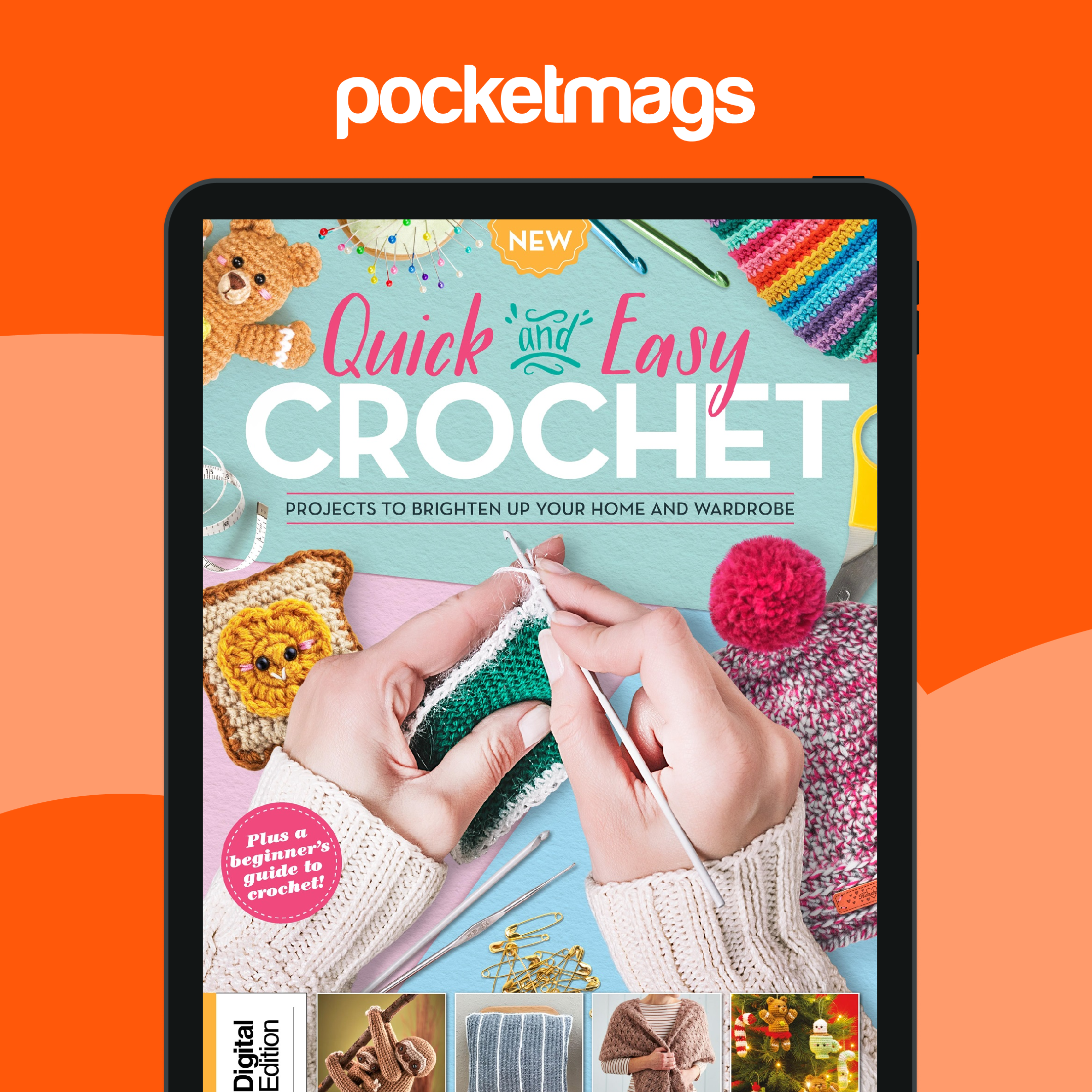 Home Interests Bookazine - Quick & Easy Crochet Fifth Edition Edição ...
