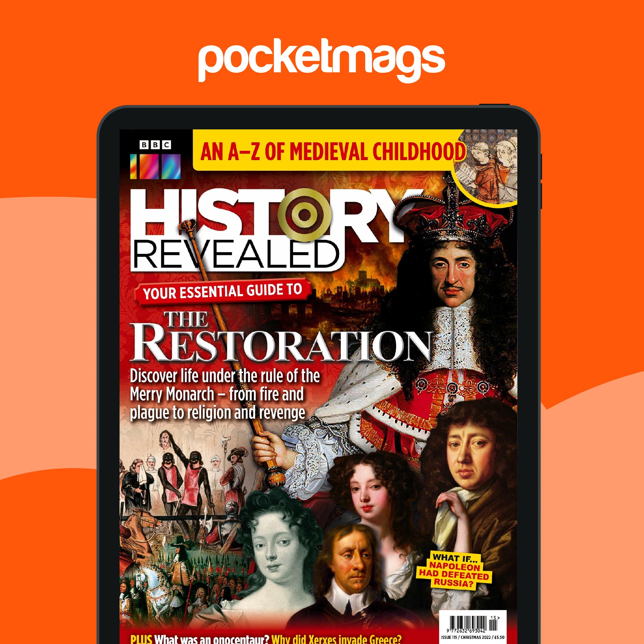 BBC History Revealed Magazine - Christmas 2022 Back Issue