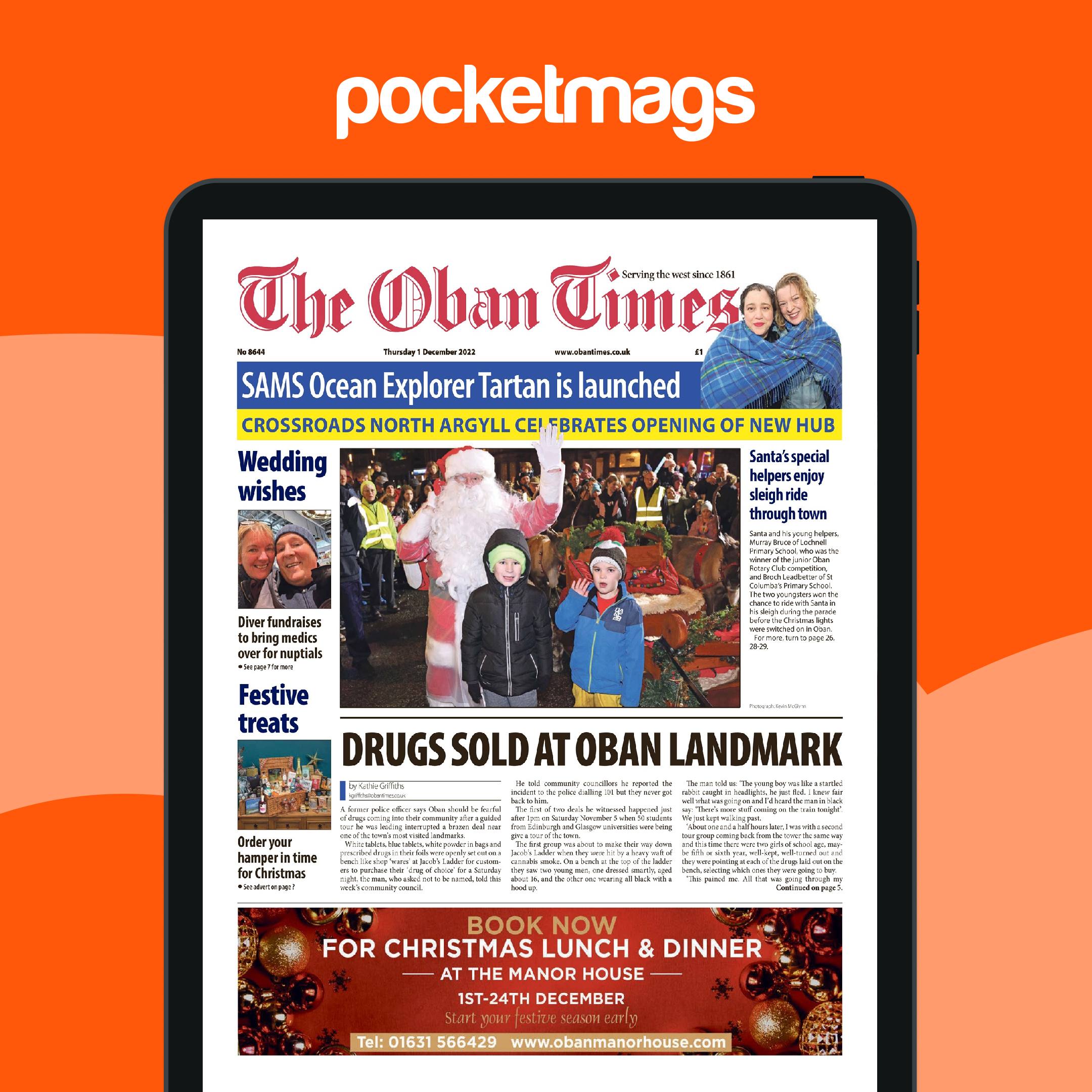The Oban Times & Lochaber Times Magazine - 1st December 2022 Back Issue