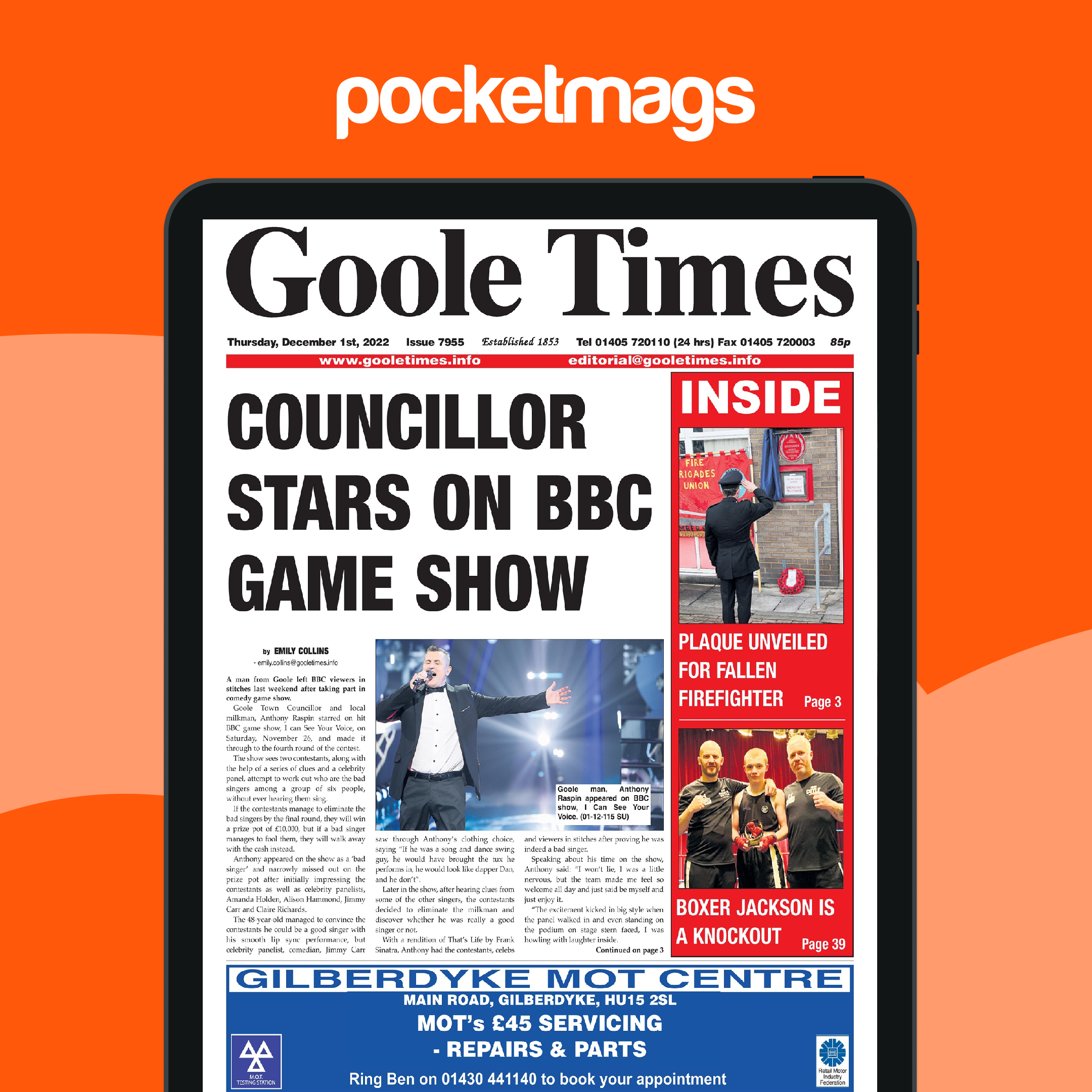 Goole Times Magazine - Thursday, December 1st Back Issue