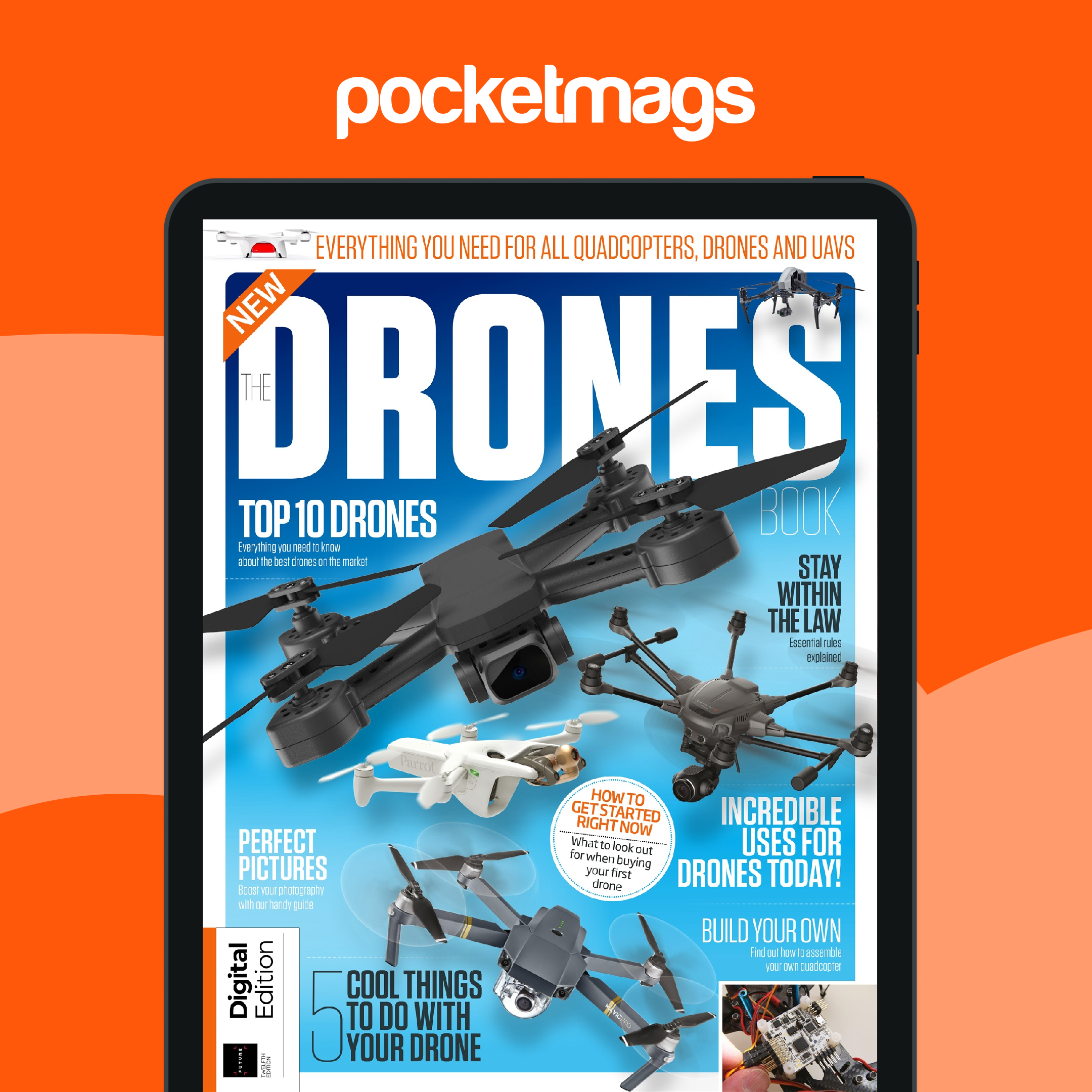 Technology Bookazine - The Drones Book Twelfth Edition Edición anterior