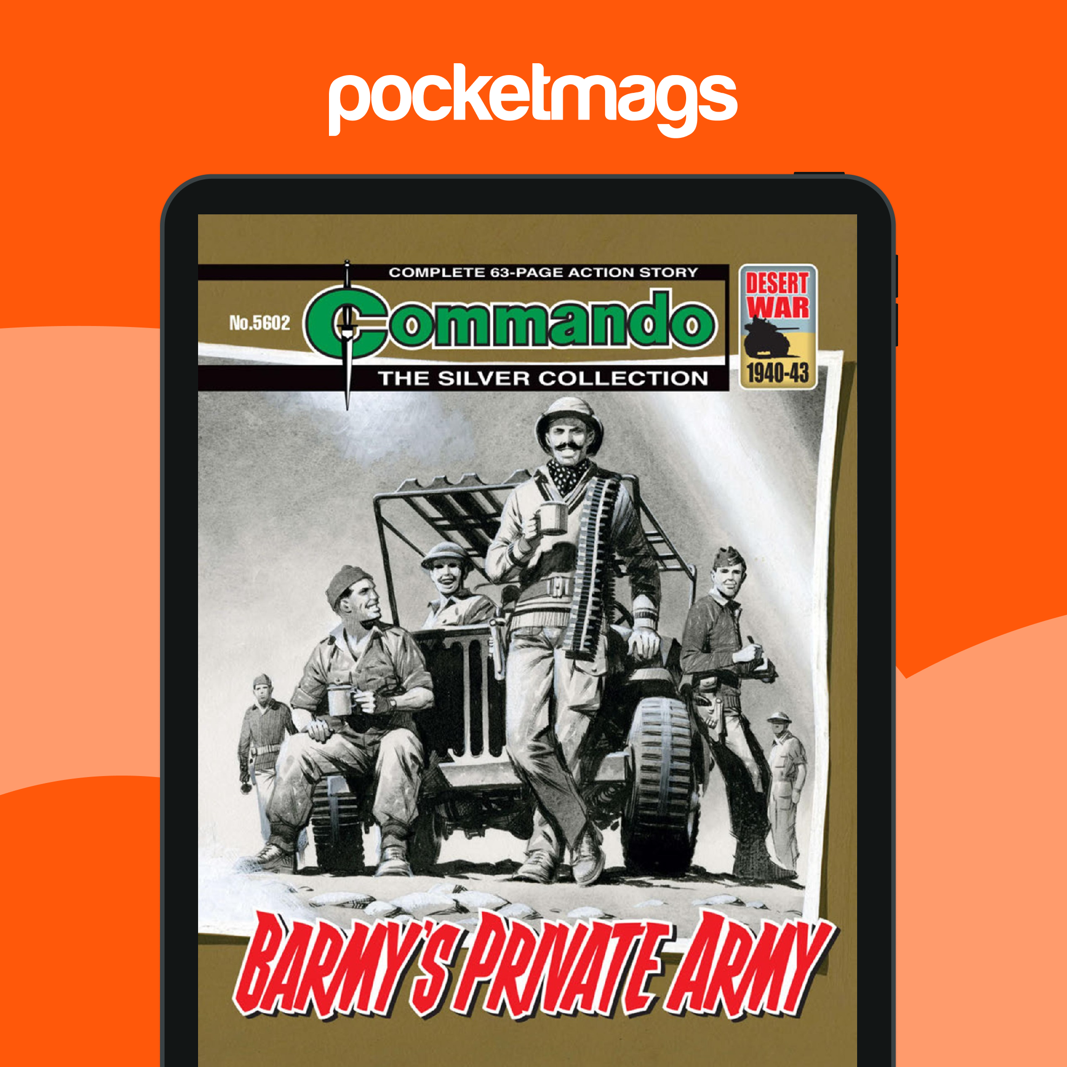 Commando Magazine - 5602 Back Issue