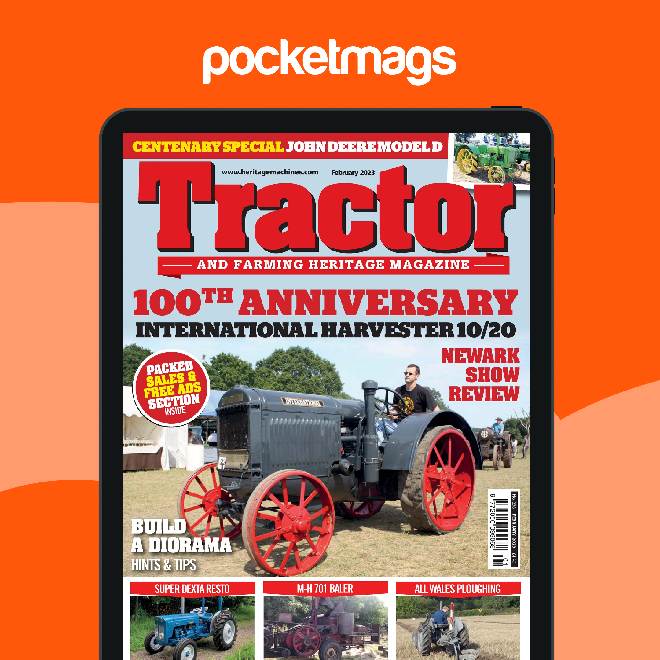 Tractor & Farming Heritage Magazine - Feb-23 Back Issue