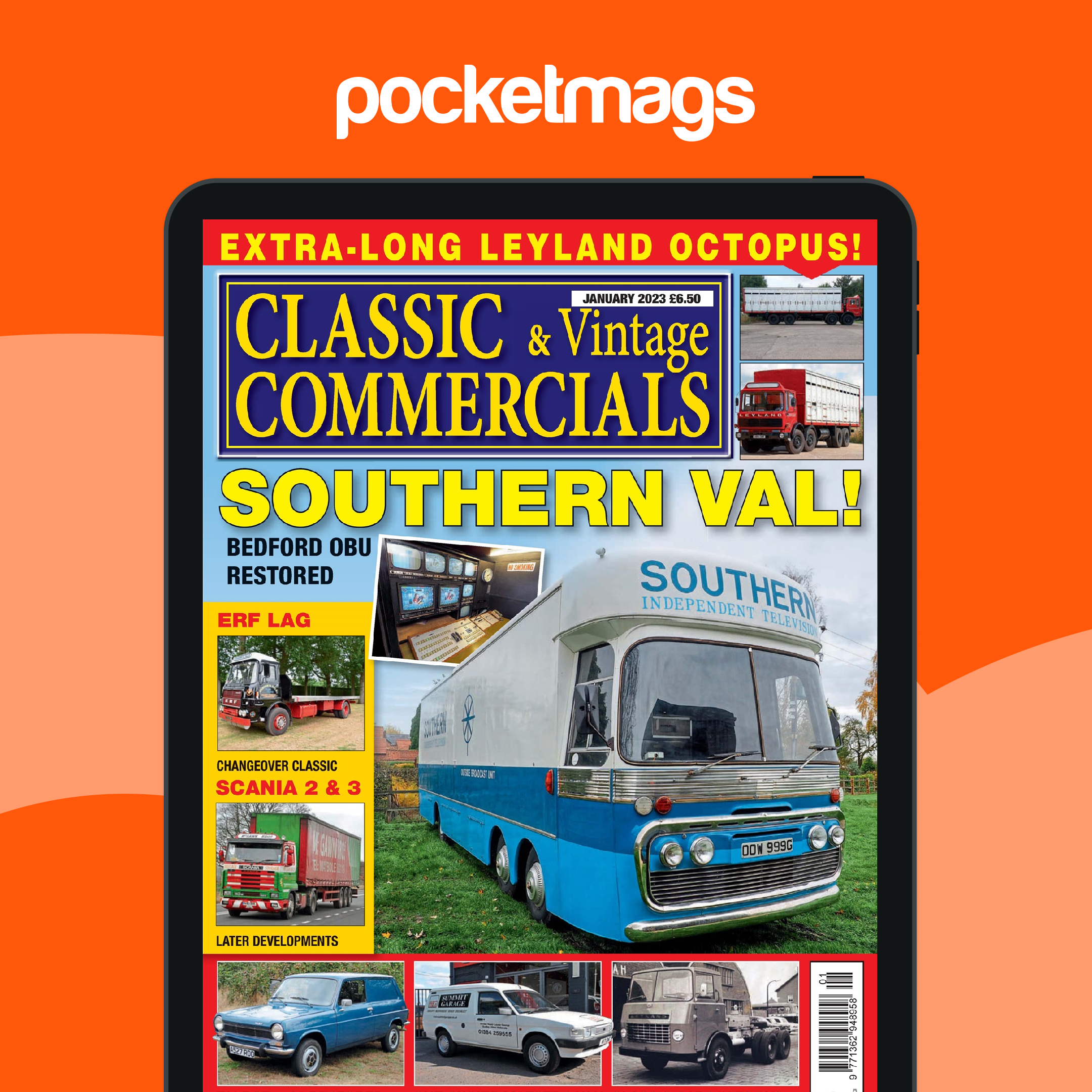 Classic & Vintage Commercials Magazine - Jan-23 Back Issue