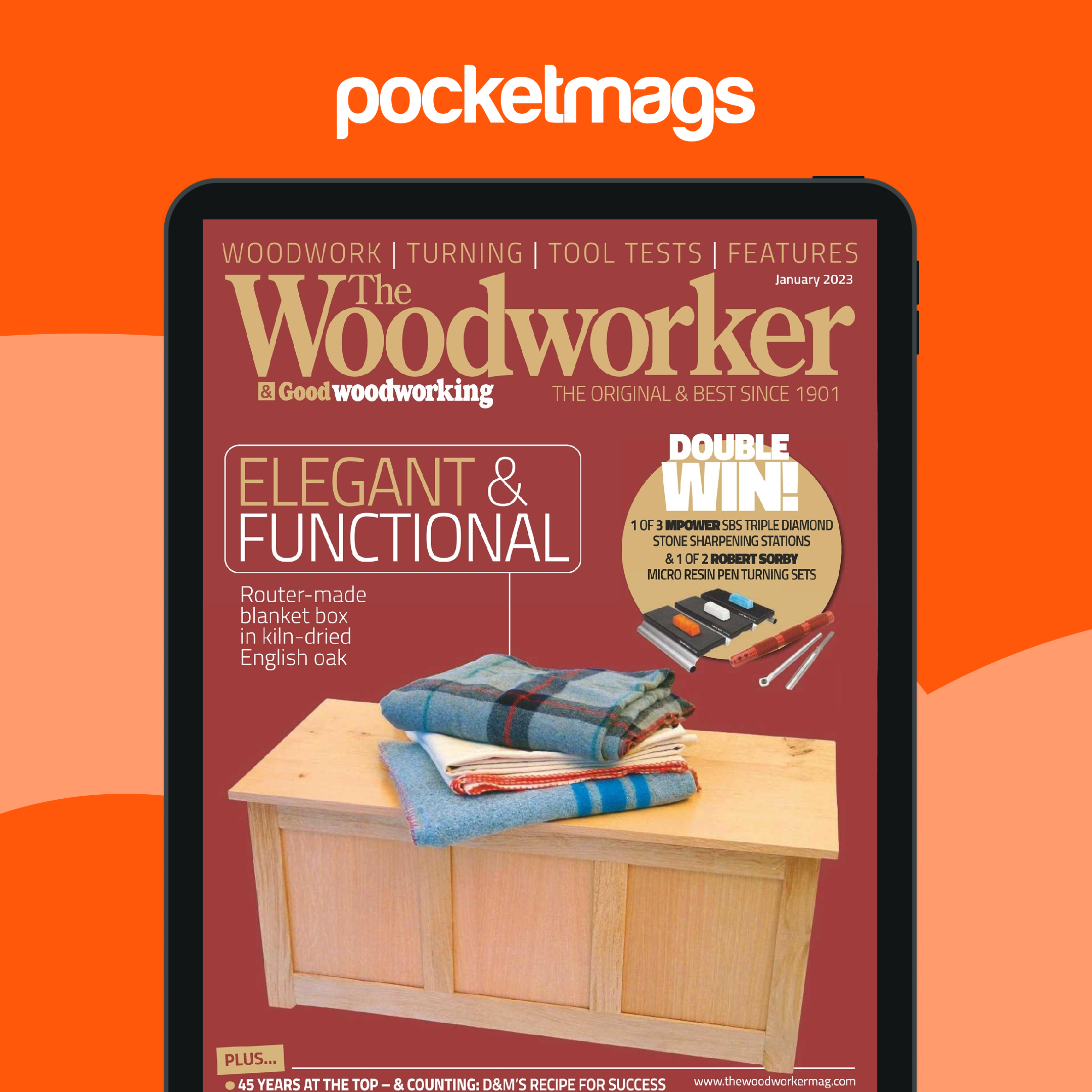 The Woodworker Magazine - January 2023 Back Issue