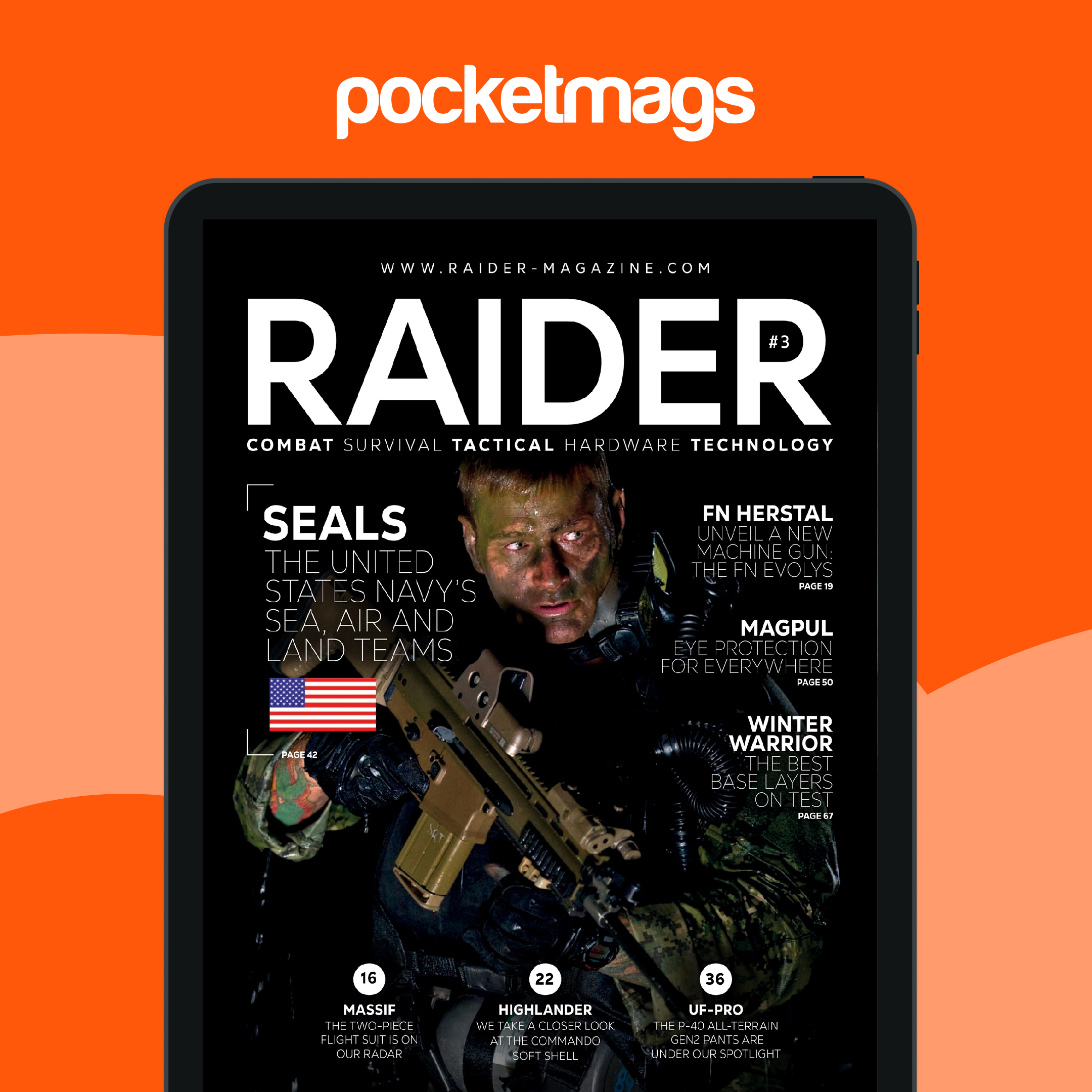 Raider Magazine - Issue 3 Back Issue