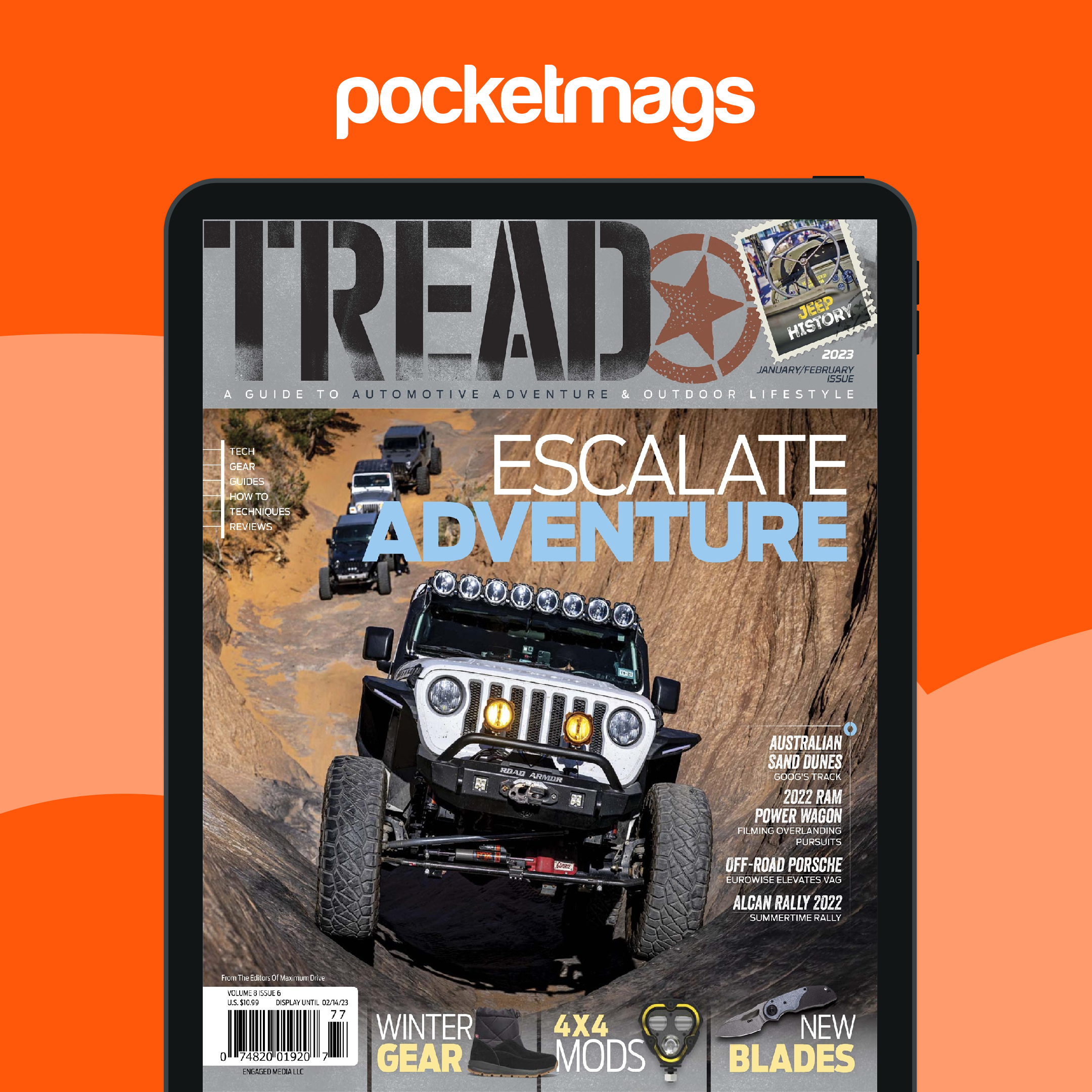 Tread Magazine - Tread Jan/Feb 23 Back Issue