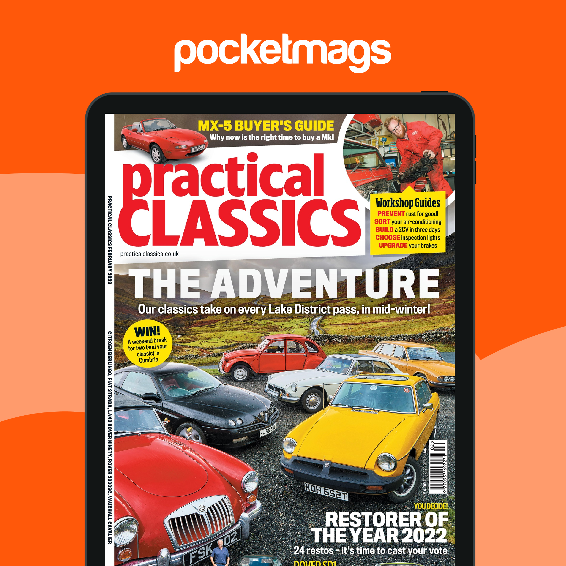 Practical Classics Magazine - Feb 23 Back Issue