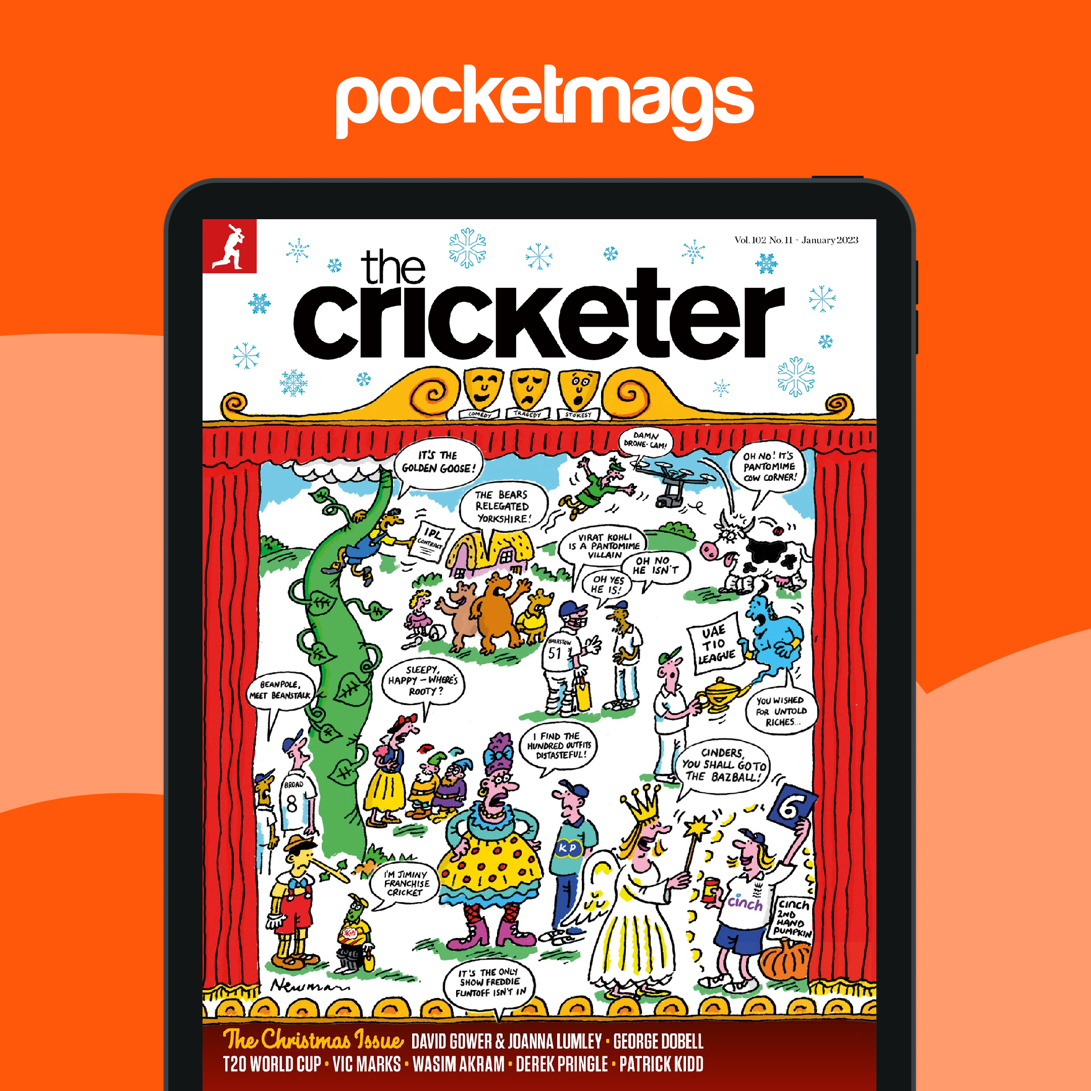 The Cricketer Magazine - January 2023 Back Issue