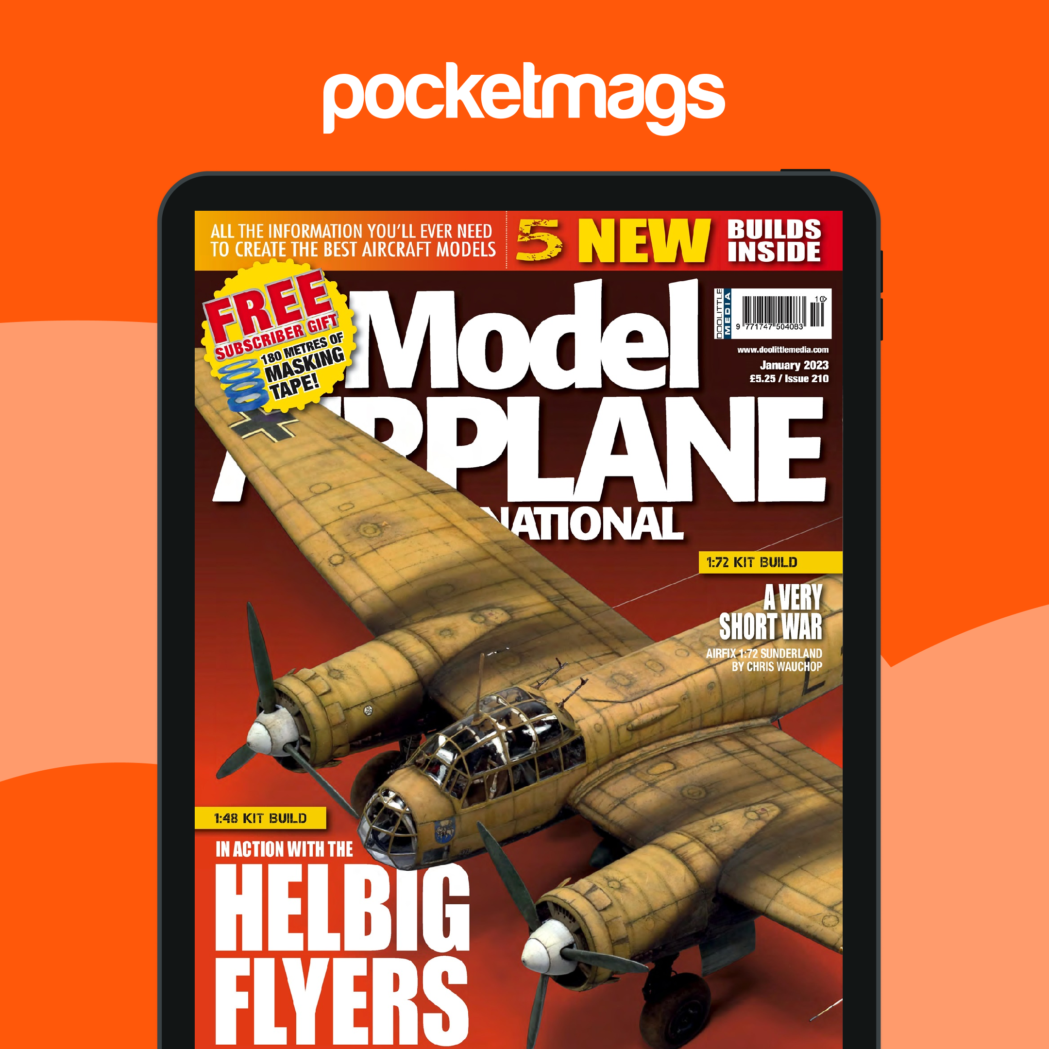 Model Airplane International Magazine - 210 Back Issue