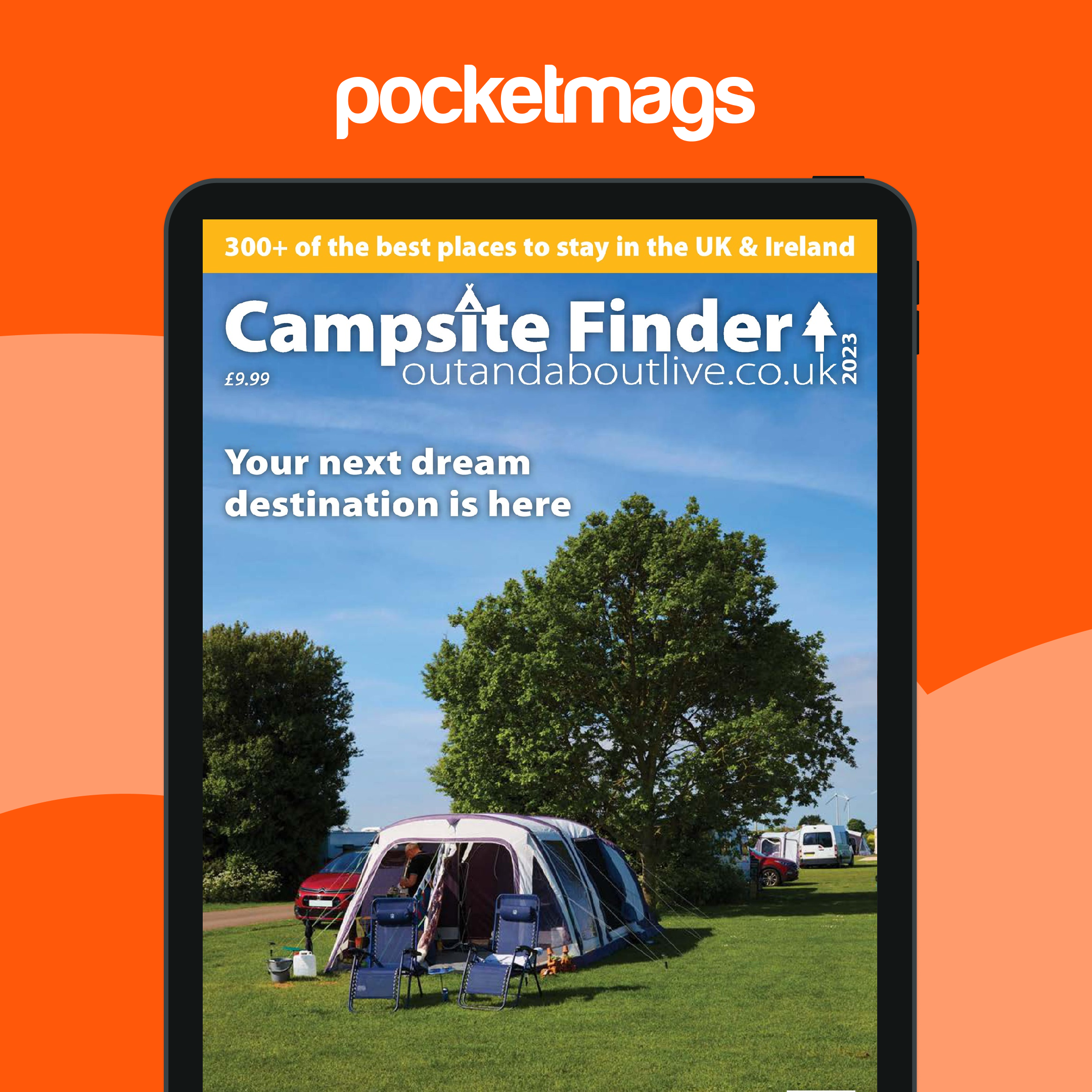 Camping Magazine - Campsite Finder 2023 Vorige editie