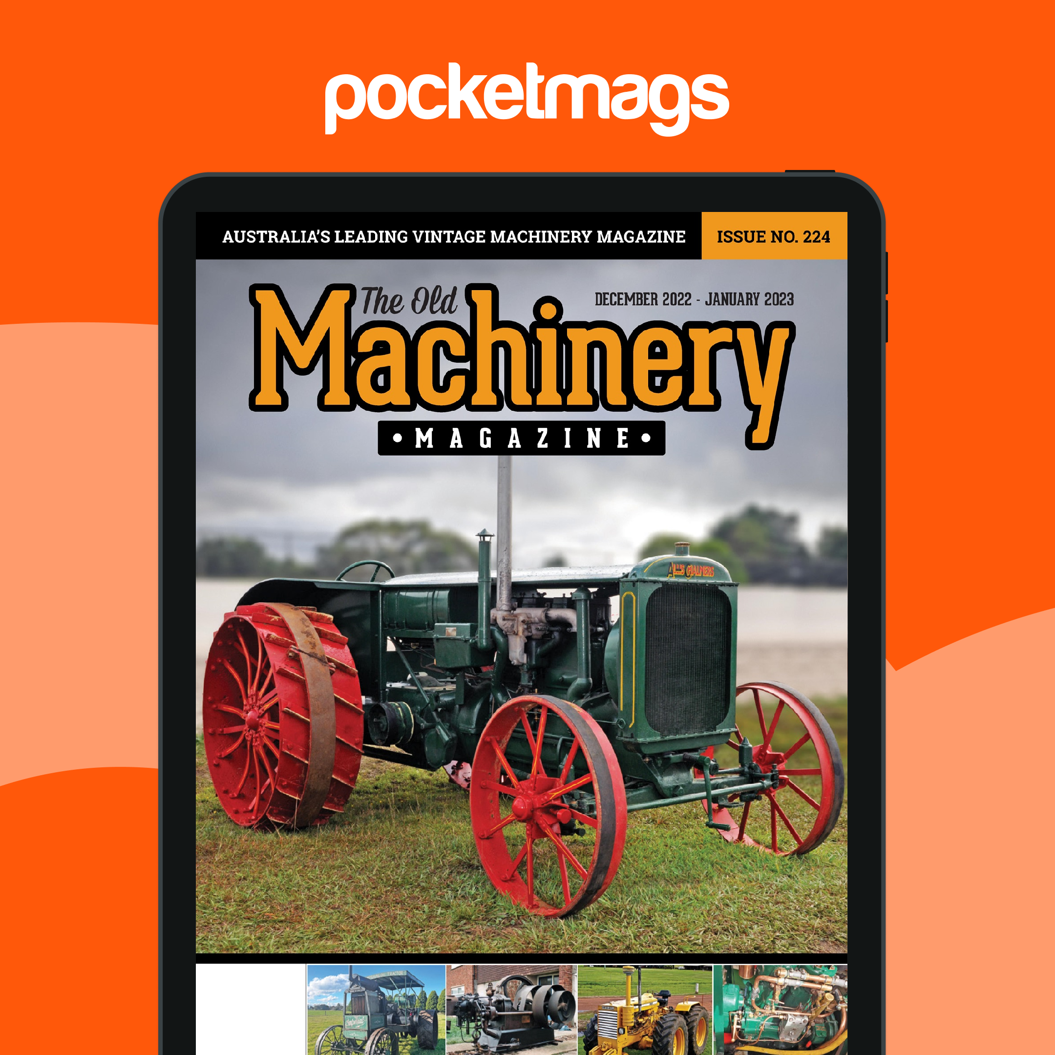 The Old Machinery Magazine - Issue 224 Back Issue