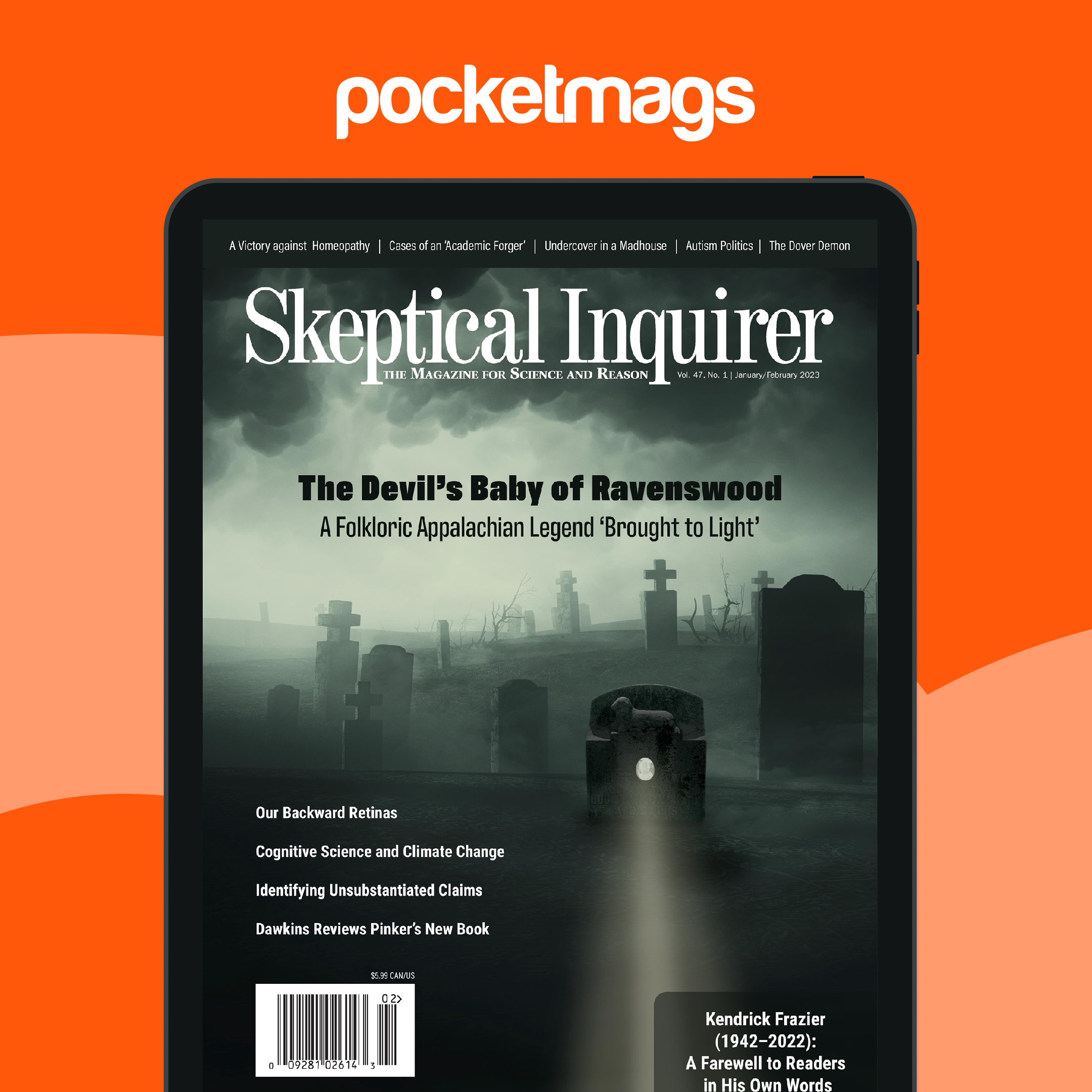 Skeptical Inquirer Magazine - Jan/Feb 2023 Back Issue