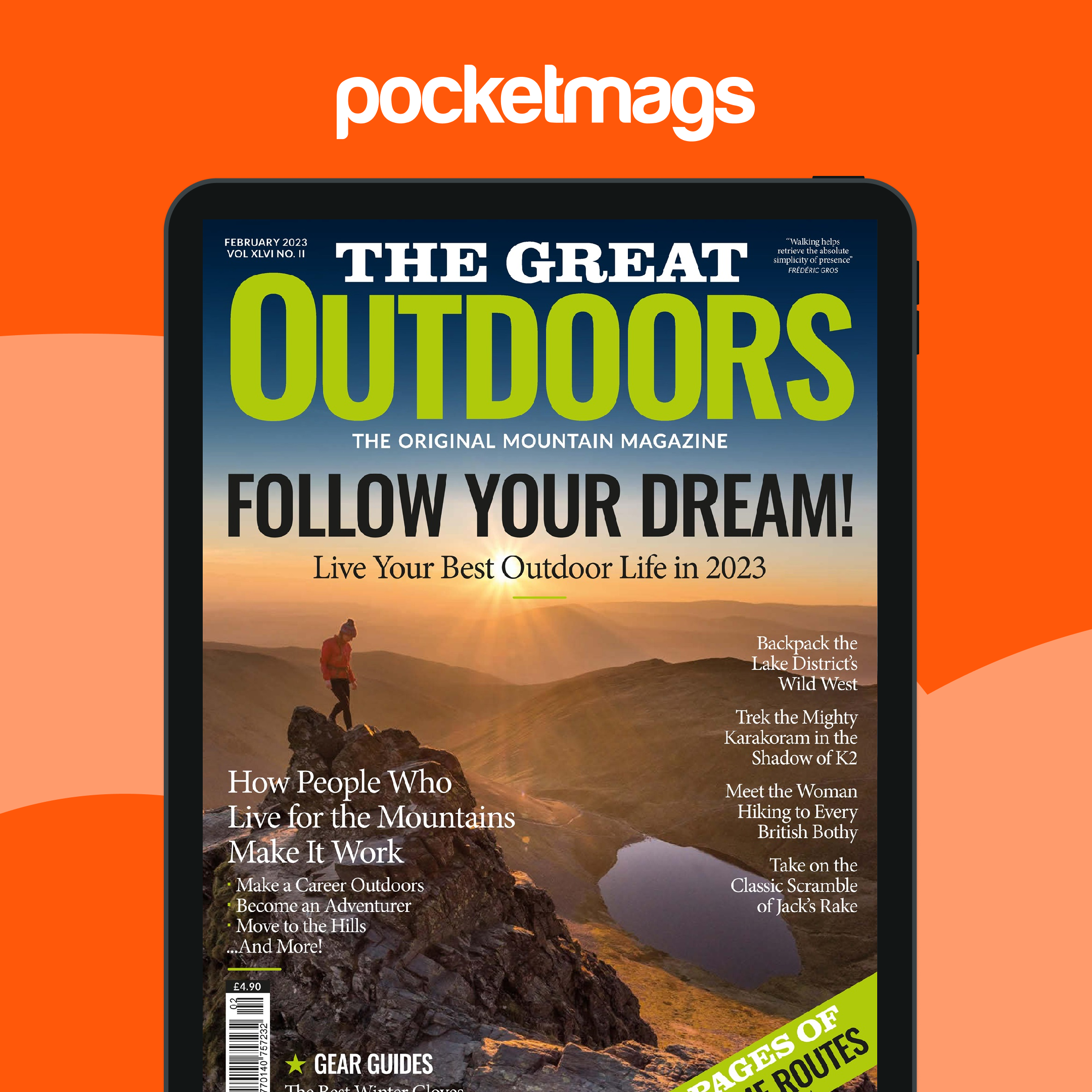 TGO - The Great Outdoors Magazine - Feb-23 Back Issue
