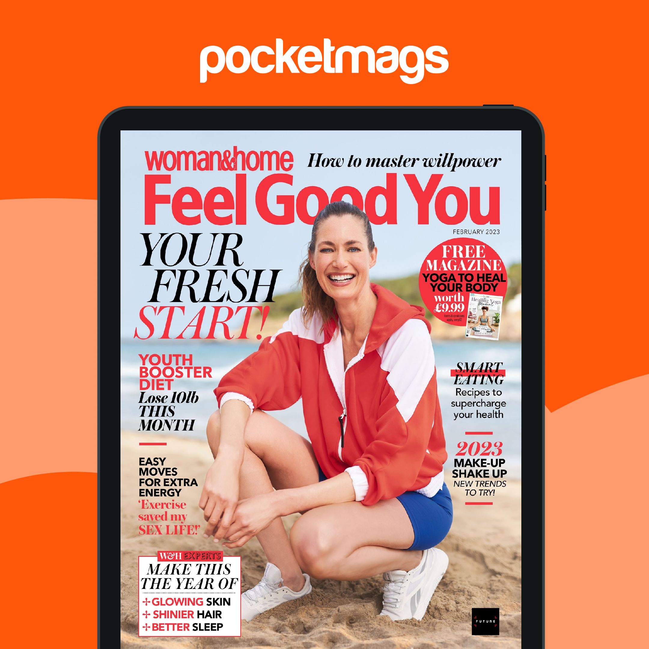 Woman&Home Feel Good You Magazine - February 2023 Back Issue